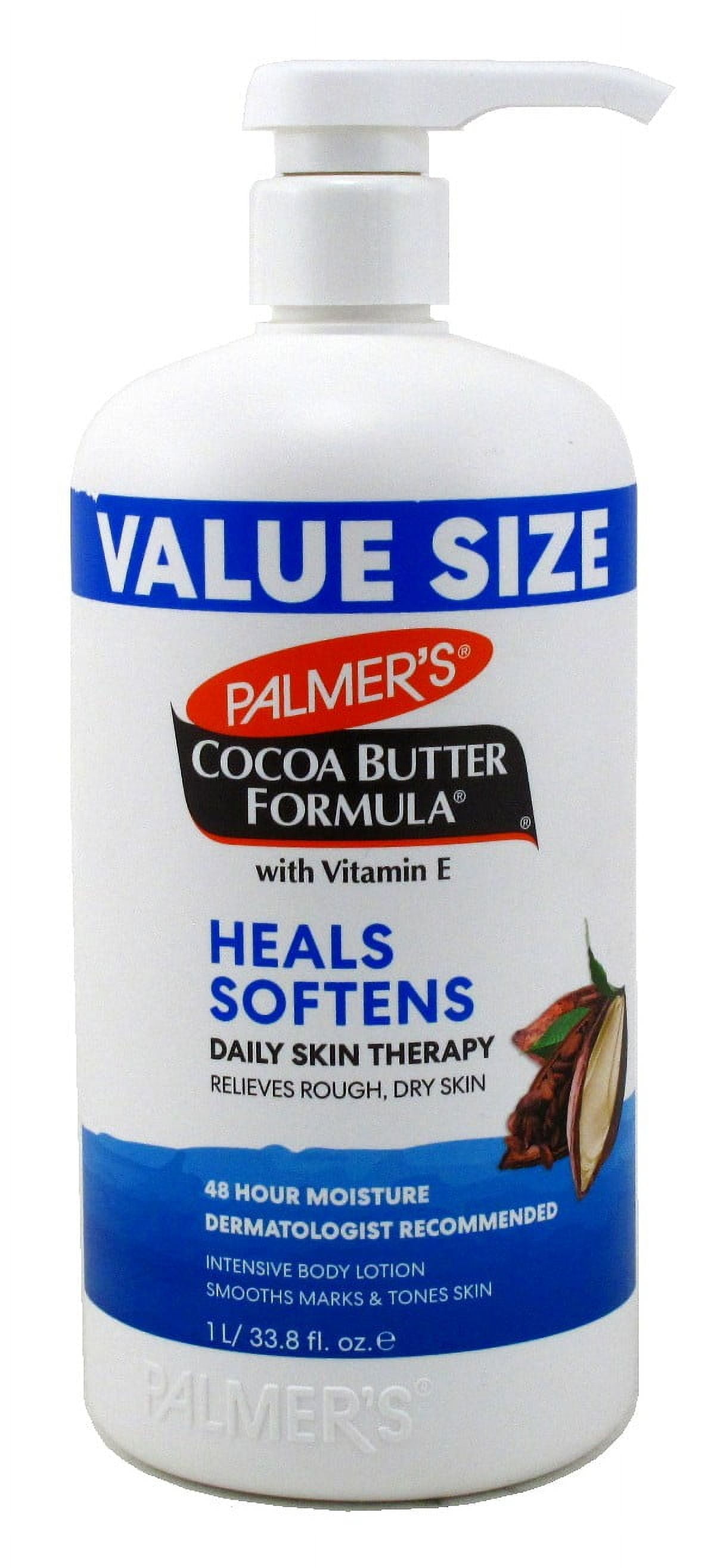 Palmers Cocoa Butter Lotion With Vitamin-E 33.8oz (Pack of 2) - Walmart.com
