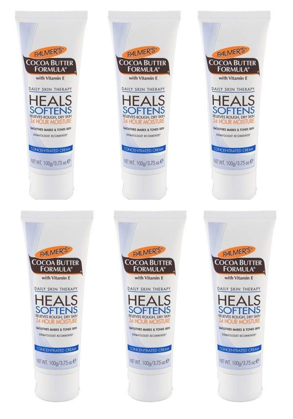 Palmers Cocoa Butter Tube Concentrated 3.75 Ounce (111ml) (6 Pack ...
