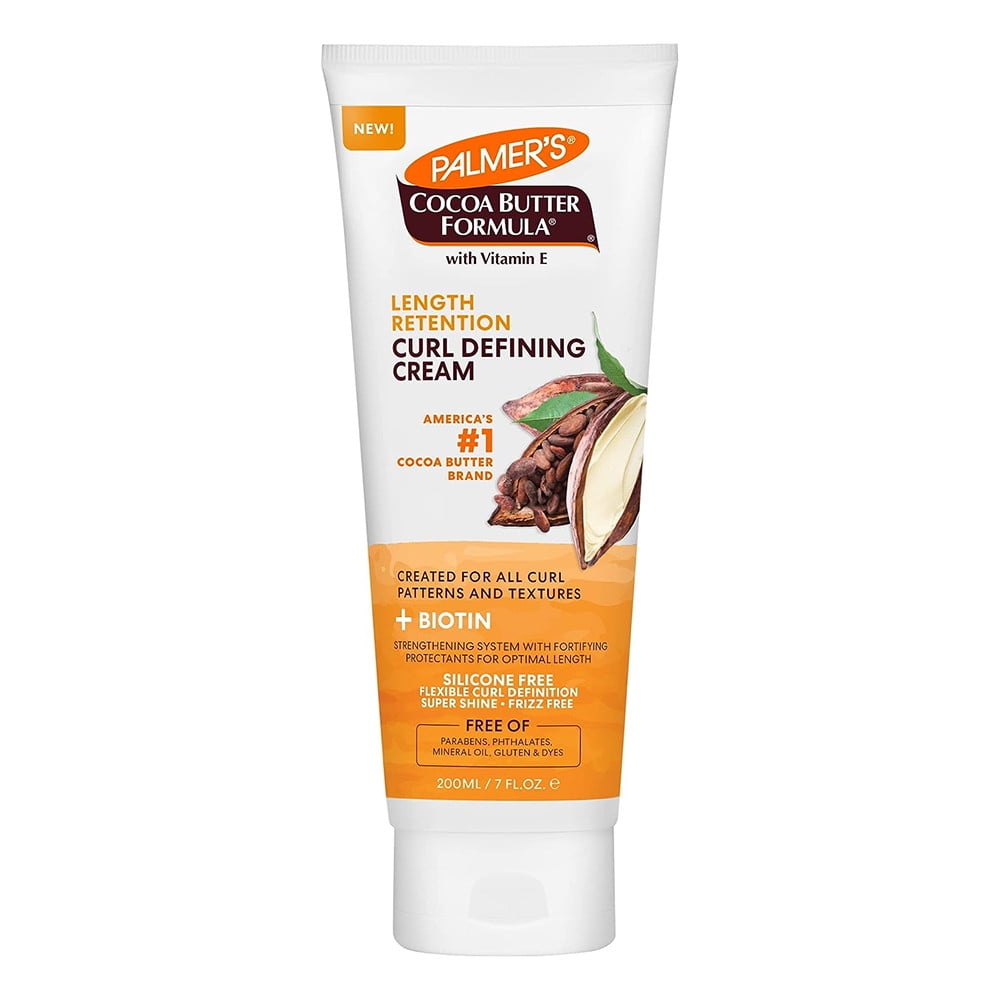 Palmers Cocoa Butter and Biotin Length Retention Curl Defining Cream, 7 ...