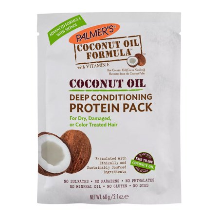 Palmer's Coconut Oil Formula Deep Conditioning Protein Pack 2.10 oz ...
