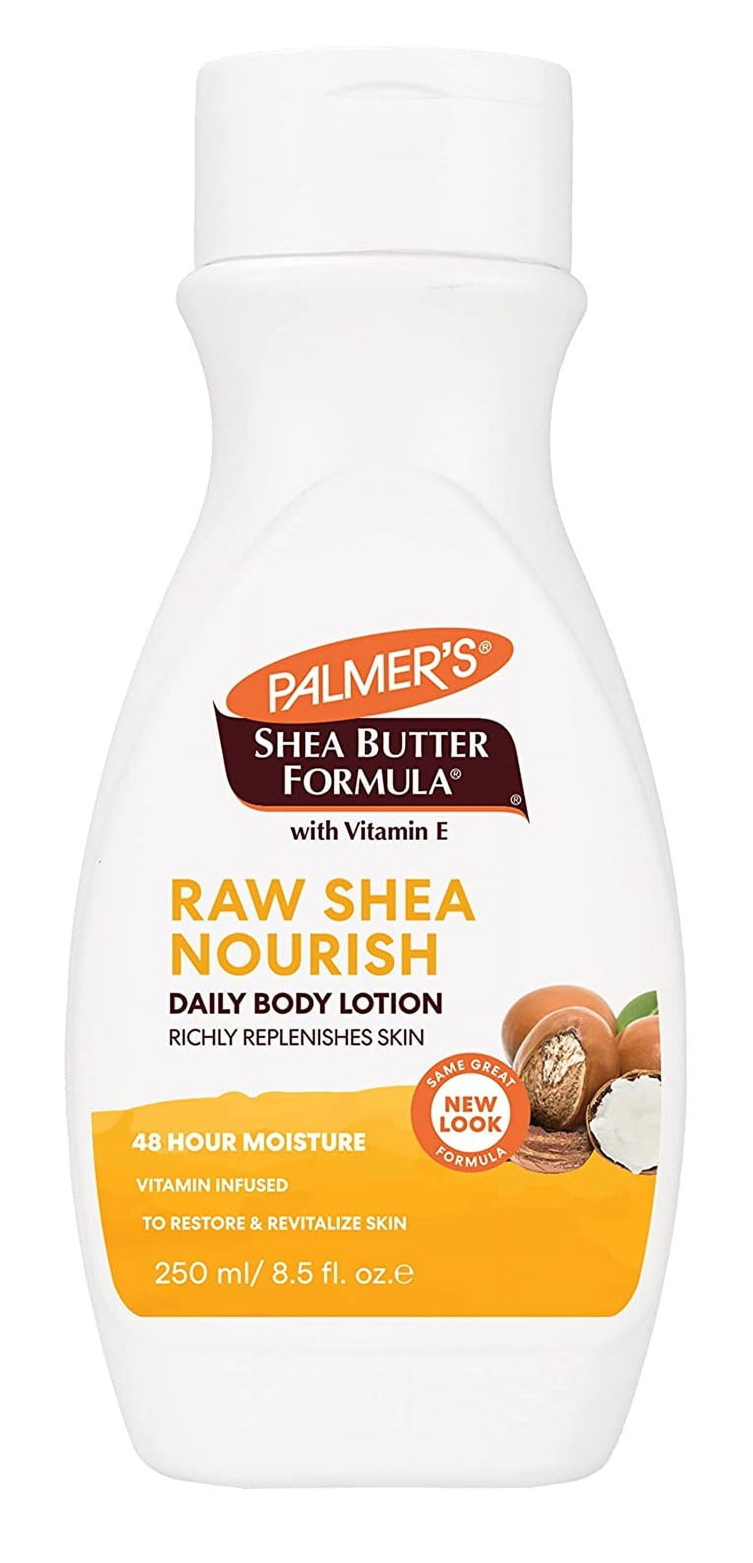 Palmers Raw Shea Nourish Body Lotion Daily 8.5oz (Pack of 3) - Walmart.com