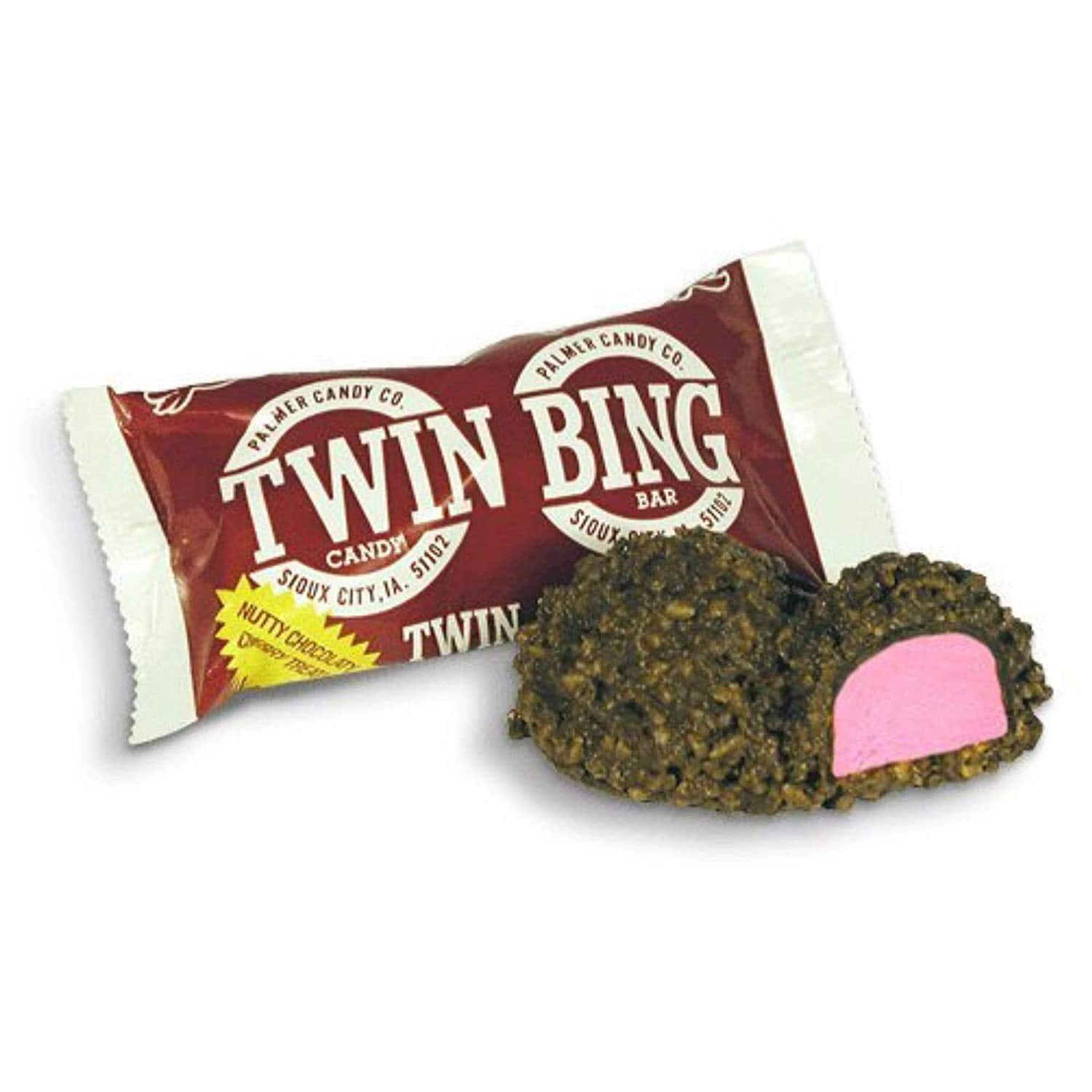 Palmers Twin Bing Candy Bars - (36-Pack) - Chocolate Covered Cherry ...