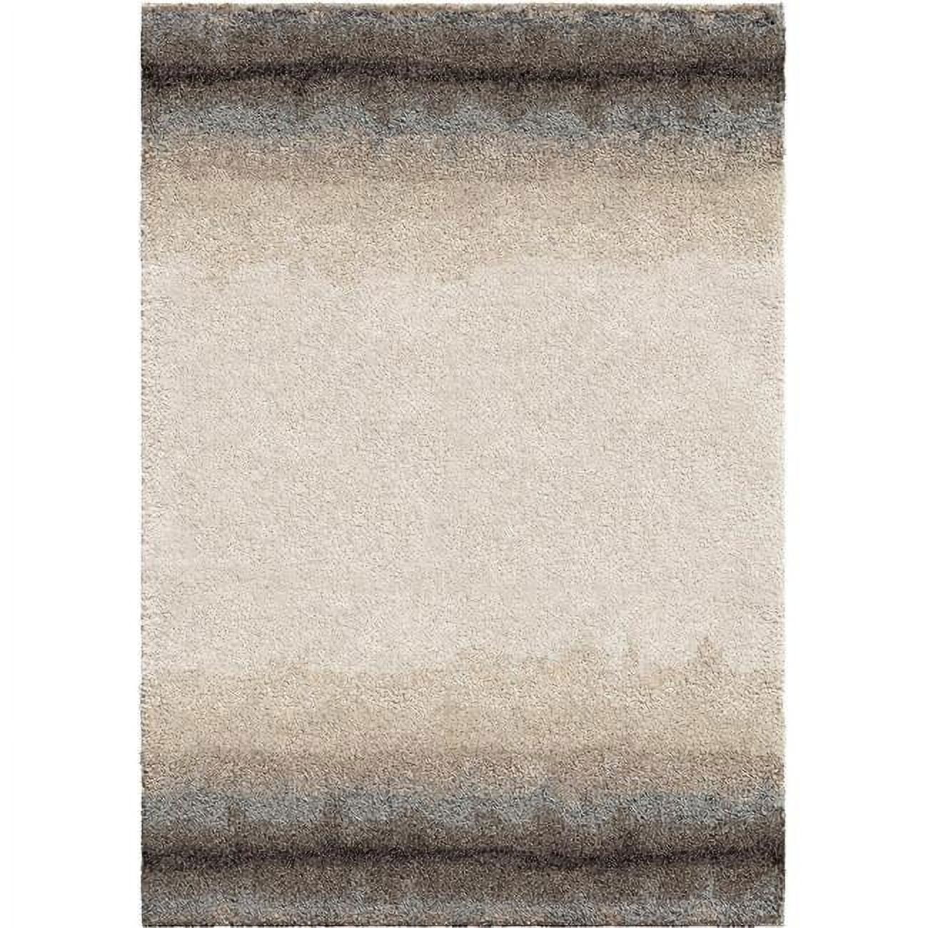 Orian Mystical Area Rug 7001 Ivory Gradient Banded - Walmart.com