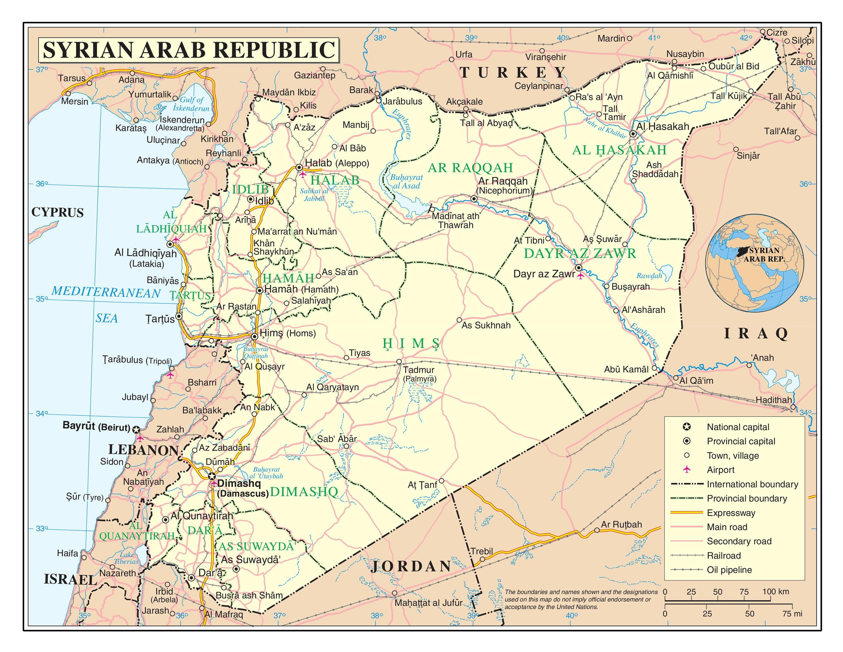 Palmetto Posters 24x31 Laminated Poster: Large detailed political and ...