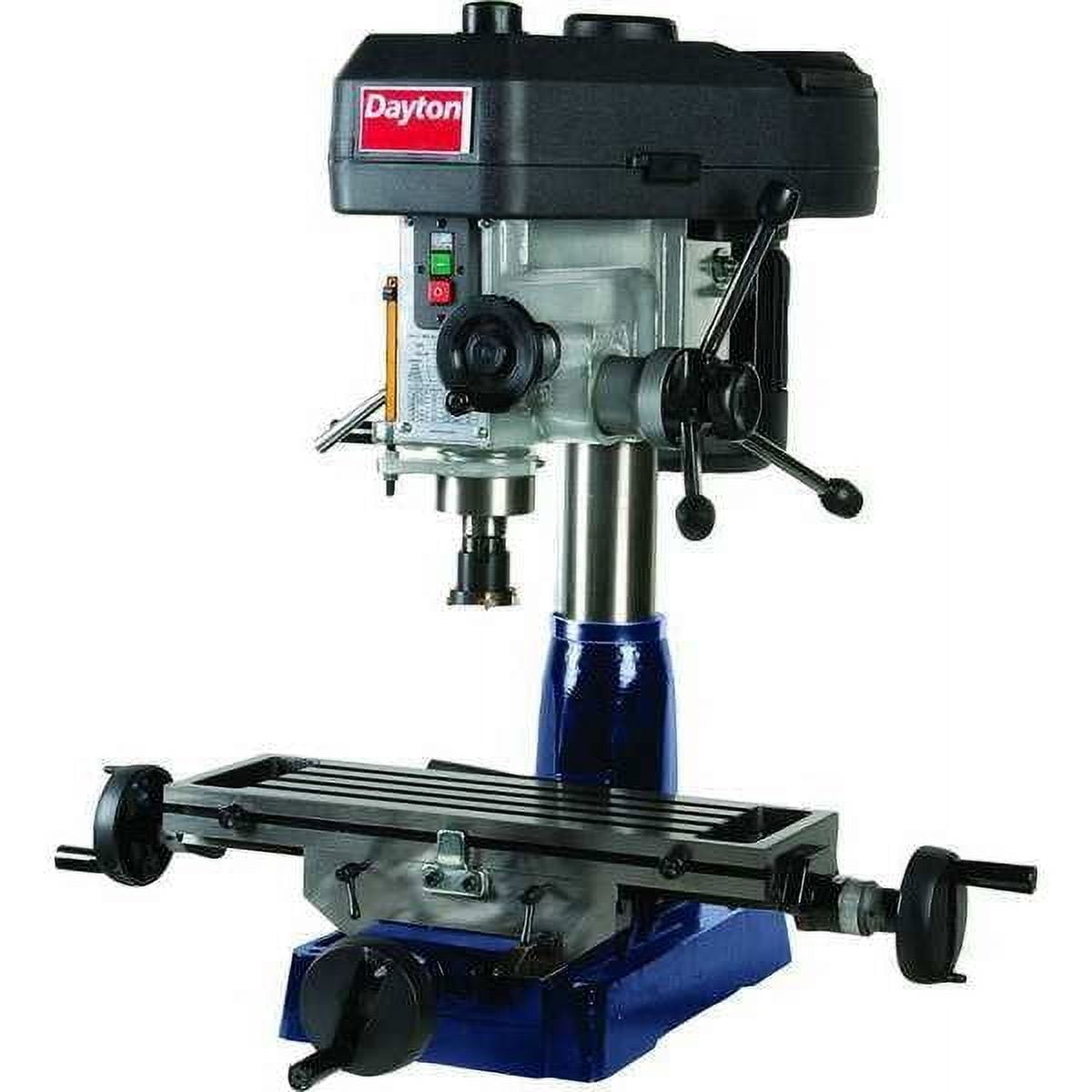 Palmgren Mill Drill Machine,Manual,1ph,120/240V 2LKP8 - Walmart.com