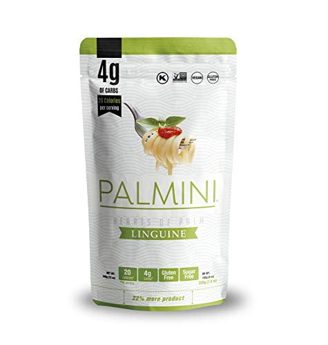 Palmini Hearts of Palm-Linguine Pasta, 12 oz, Shelf-Stable, One Pouch ...