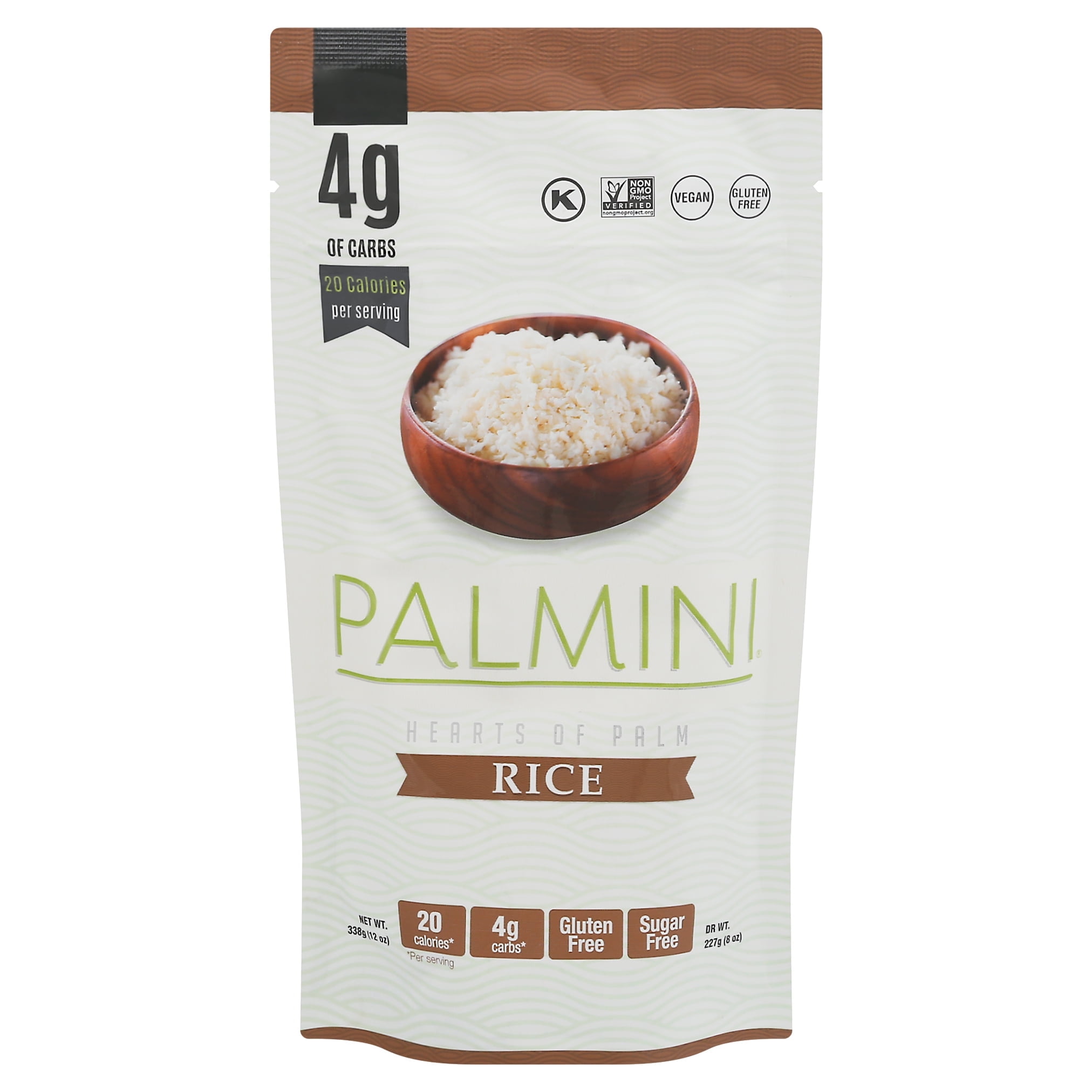 Palmini Hearts of Palm Rice Pouch 12 oz (Pack Of 6) - Walmart.com
