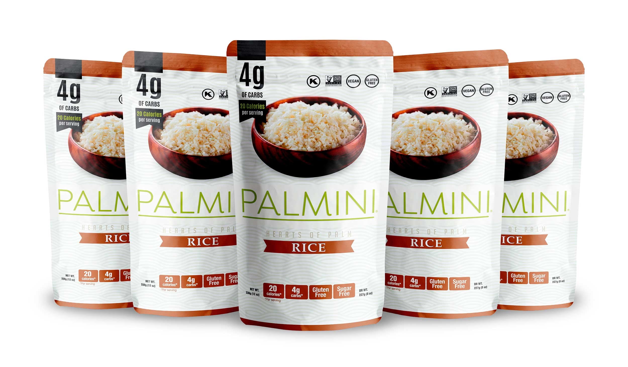 Palmini Healthy Low-Carb Rice, Gluten-Free, Vegan, Non-GMO, Keto ...