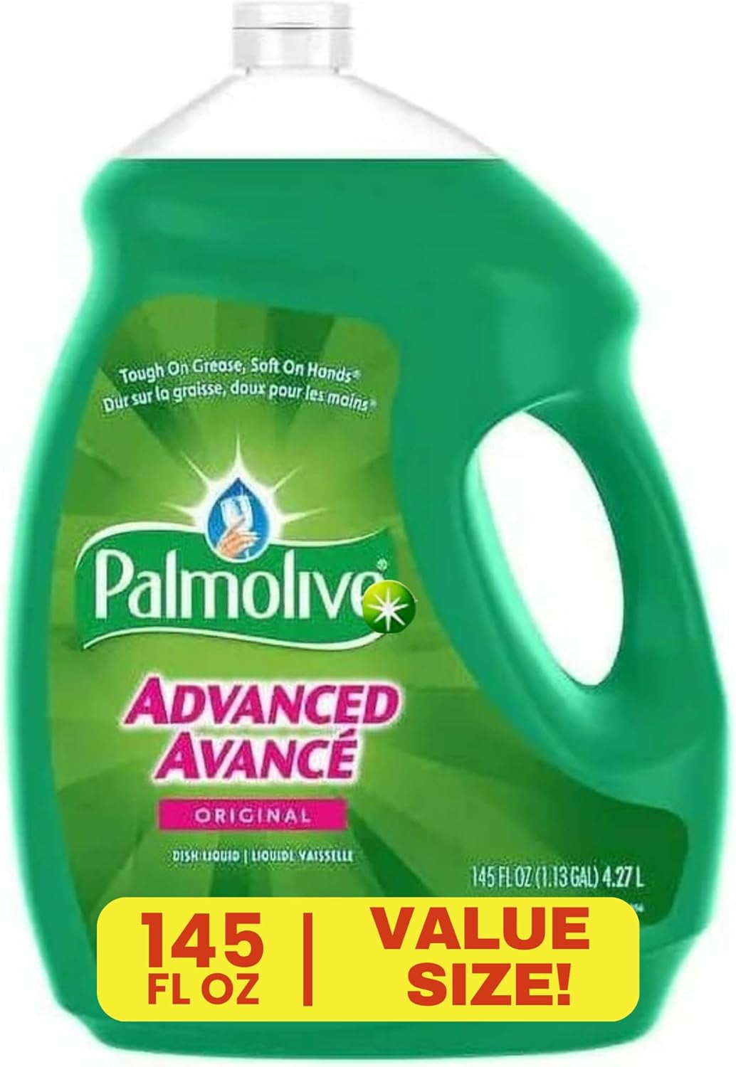 Palmolive Advanced Dish Soap, Original Fresh Scent, 145 fl oz – Grease ...
