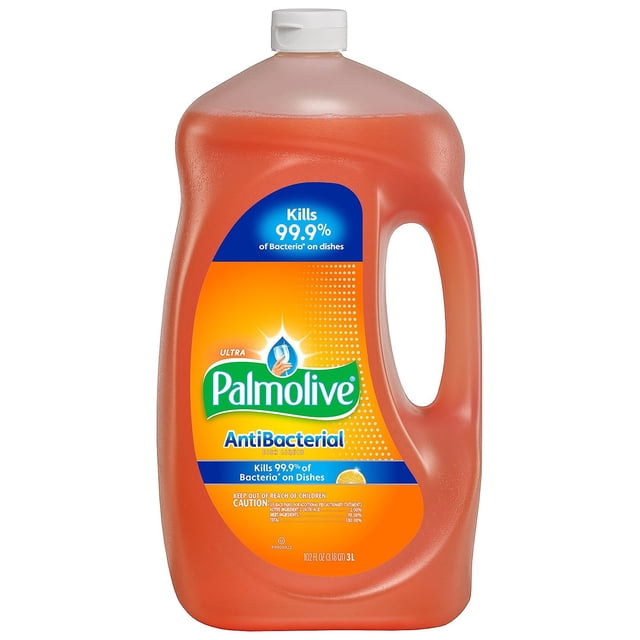 Ultra Palmolive Antibacterial Dish Soap, Superior Strength, 102 fl.oz ...