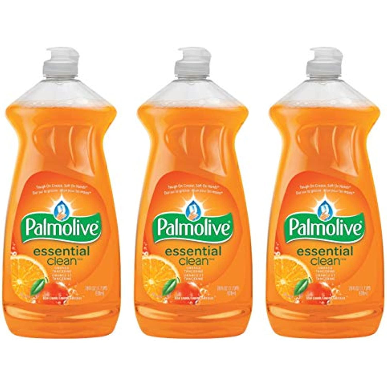 Palmolive Essential Clean Dishwashing Liquid Value Pack, Orange ...