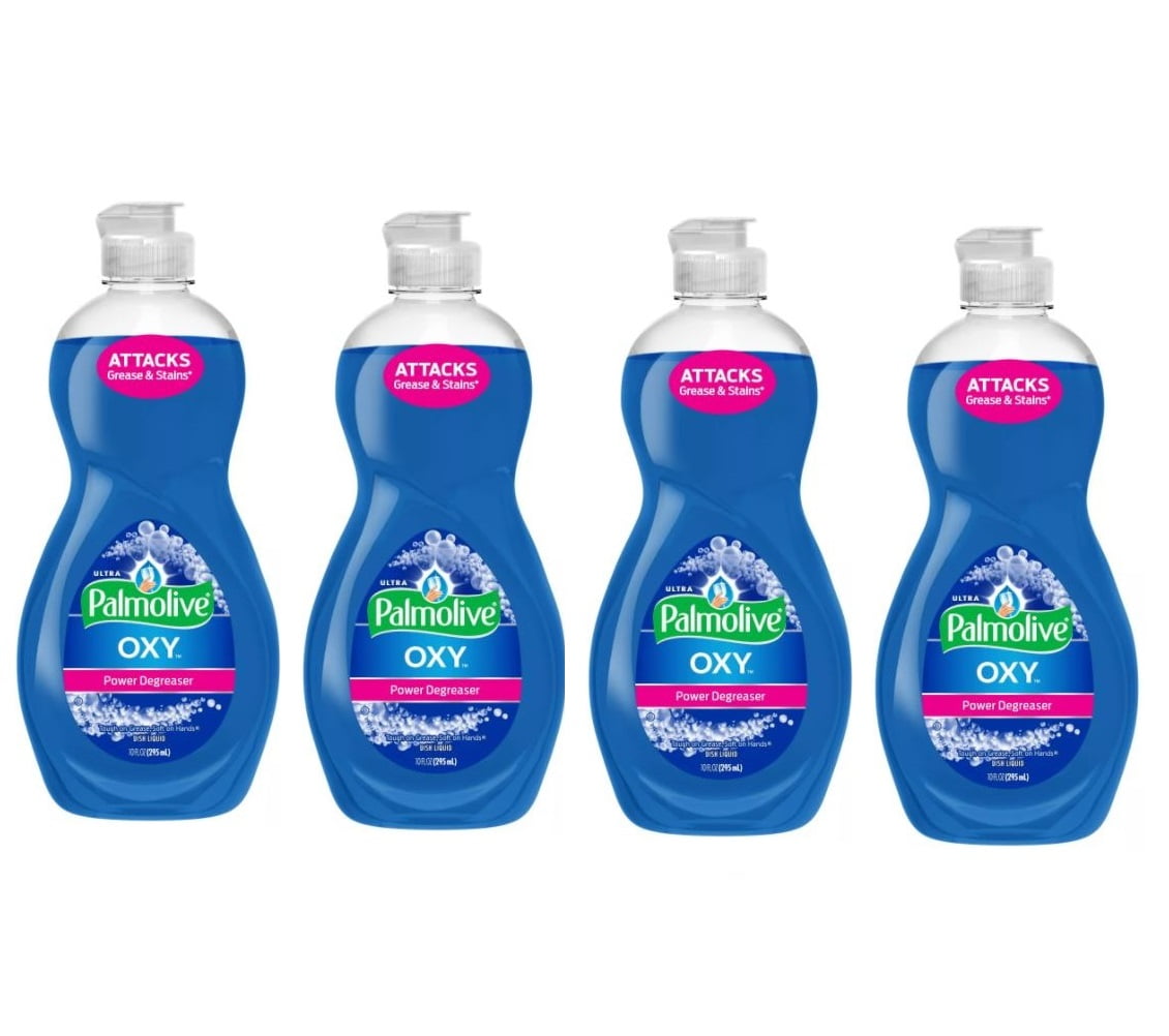 Palmolive Oxy Power Degreaser Dishwashing Liquid Soap, 10 Fluid Ounce ...