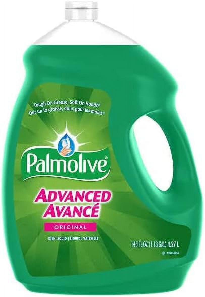 Palmolive Dish Soap, Original Advanced Liquid, 145 FL OZ, Cuts Through ...