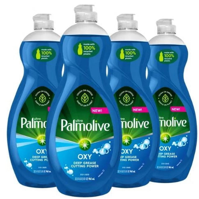 Palmolive Oxy Power Degreaser Liquid Dish Soap, Fresh Scent, 20 Fluid ...
