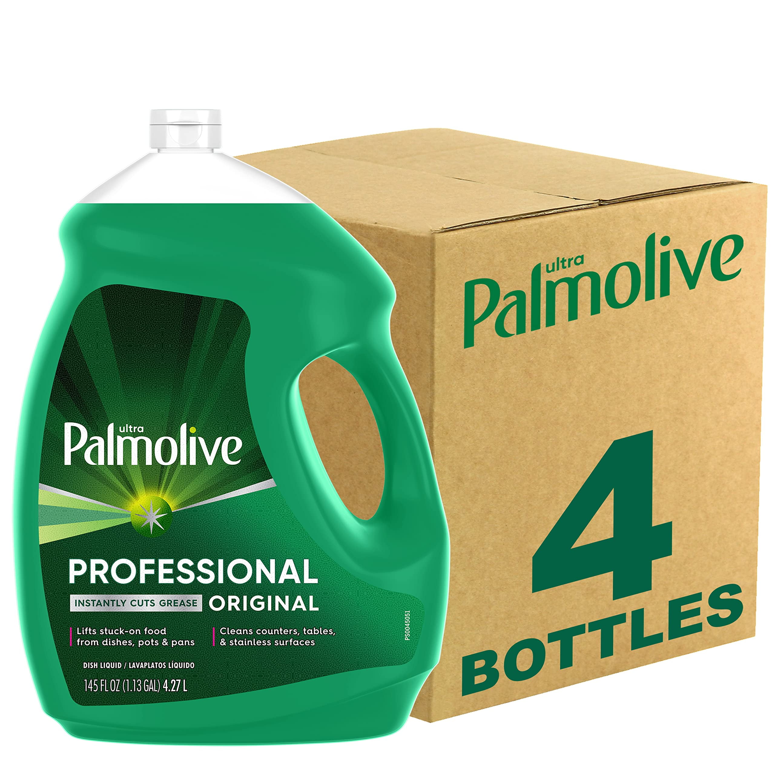 Palmolive Professional Dishwashing Liquid Dish Soap, Original Scent ...