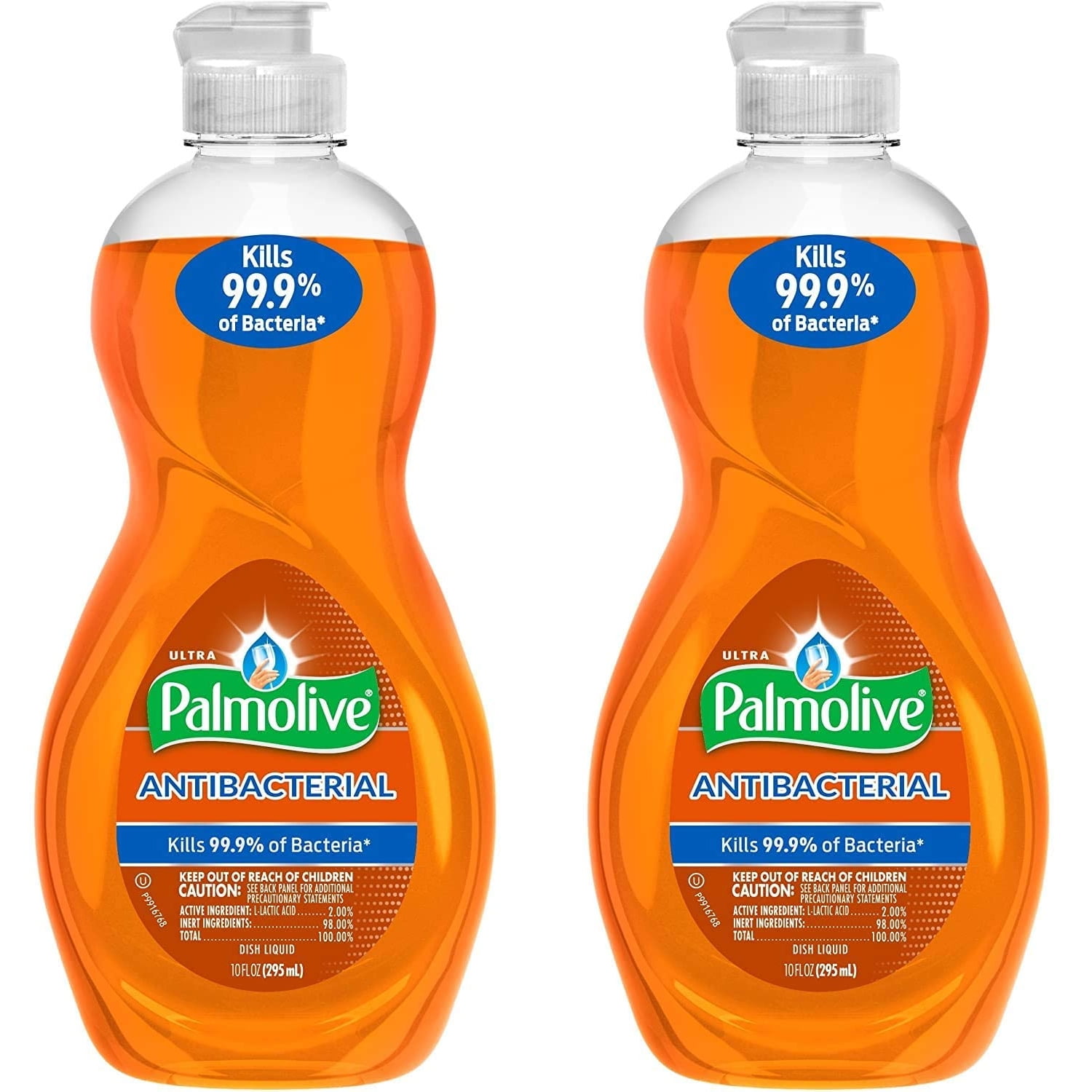 Palmolive, Ultra Antibacterial Orange Dishwashing Liquid, 10 oz, 2 Pack ...