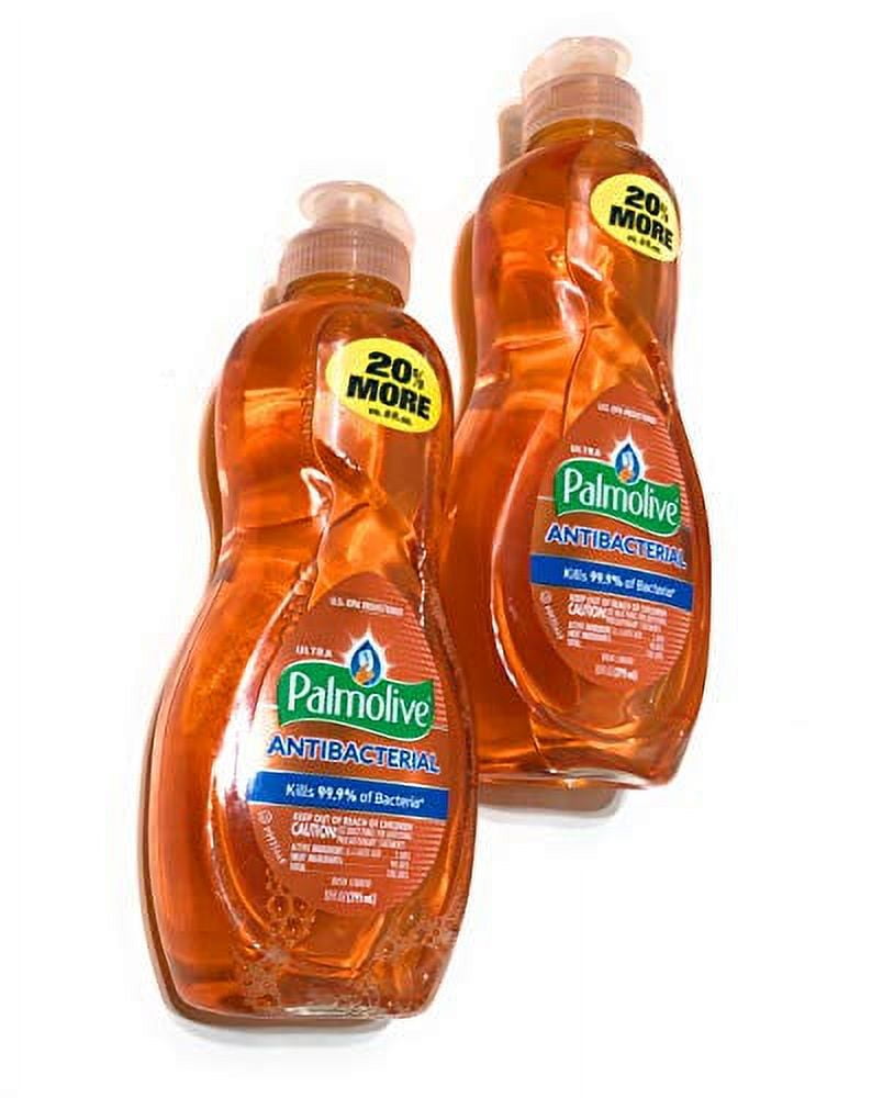 Palmolive Ultra Antibacterial Dish Soap, Orange Scent, 10 oz, 2 pack ...