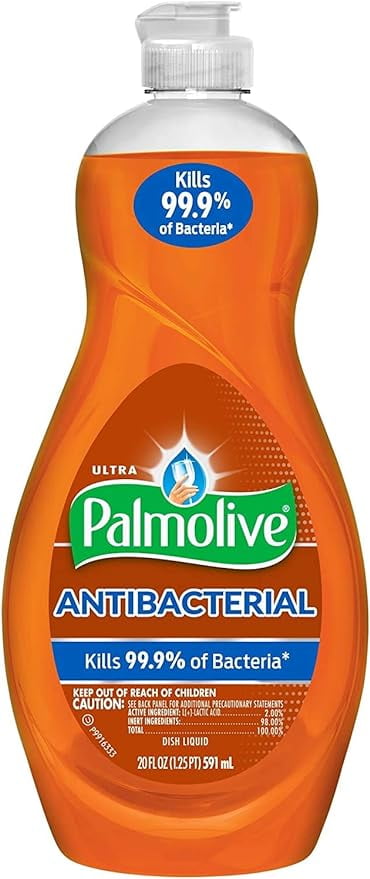 Palmolive, Ultra Dish Liquid Ounce US04232A, Orange, Antibacterial, 20 ...