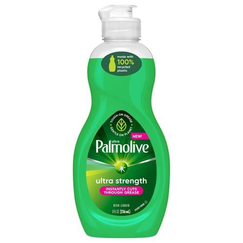 Palmolive, Ultra Dishwashing Liquid Dish Soap, Ultra Strength Original - 8 Fl Oz Packaging May ...