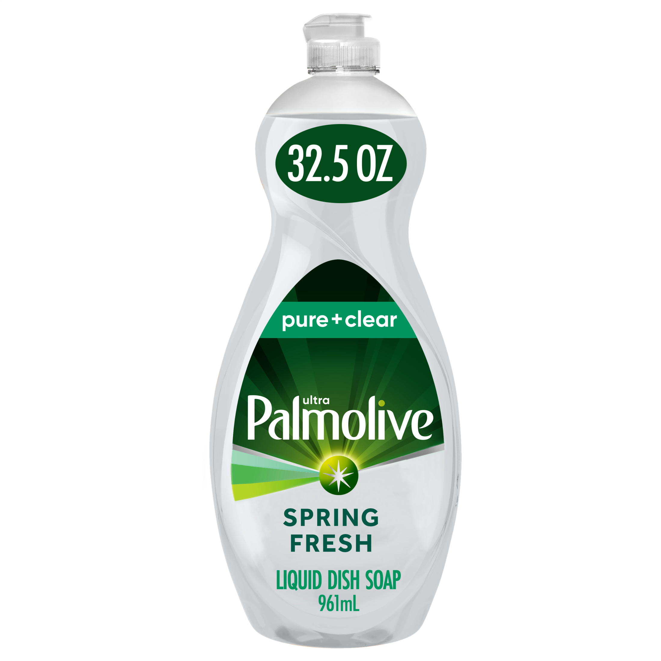 Palmolive Ultra Dishwashing Liquid Dish Soap, Pure + Clear Spring Fresh ...