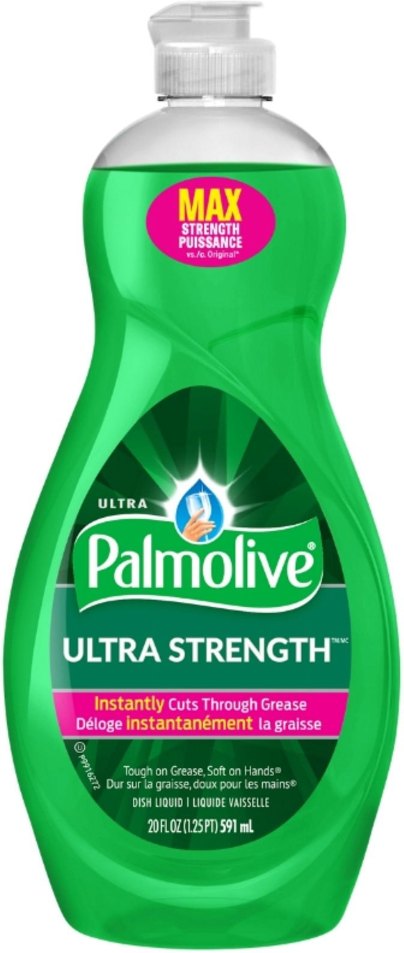 Palmolive Ultra Strength Dishwashing Liquid, Original Scent 20 oz (Pack ...