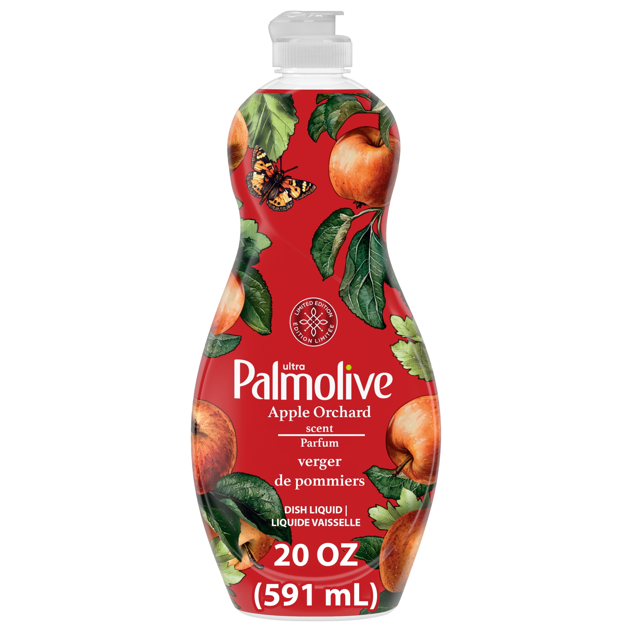 Palmolive Ultra Strength Liquid Dish Soap, Limited Edition, Apple ...