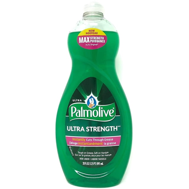 Palmolive Ultra Strength Liquid Dish Soap Original 20 oz, 3 Pack ...