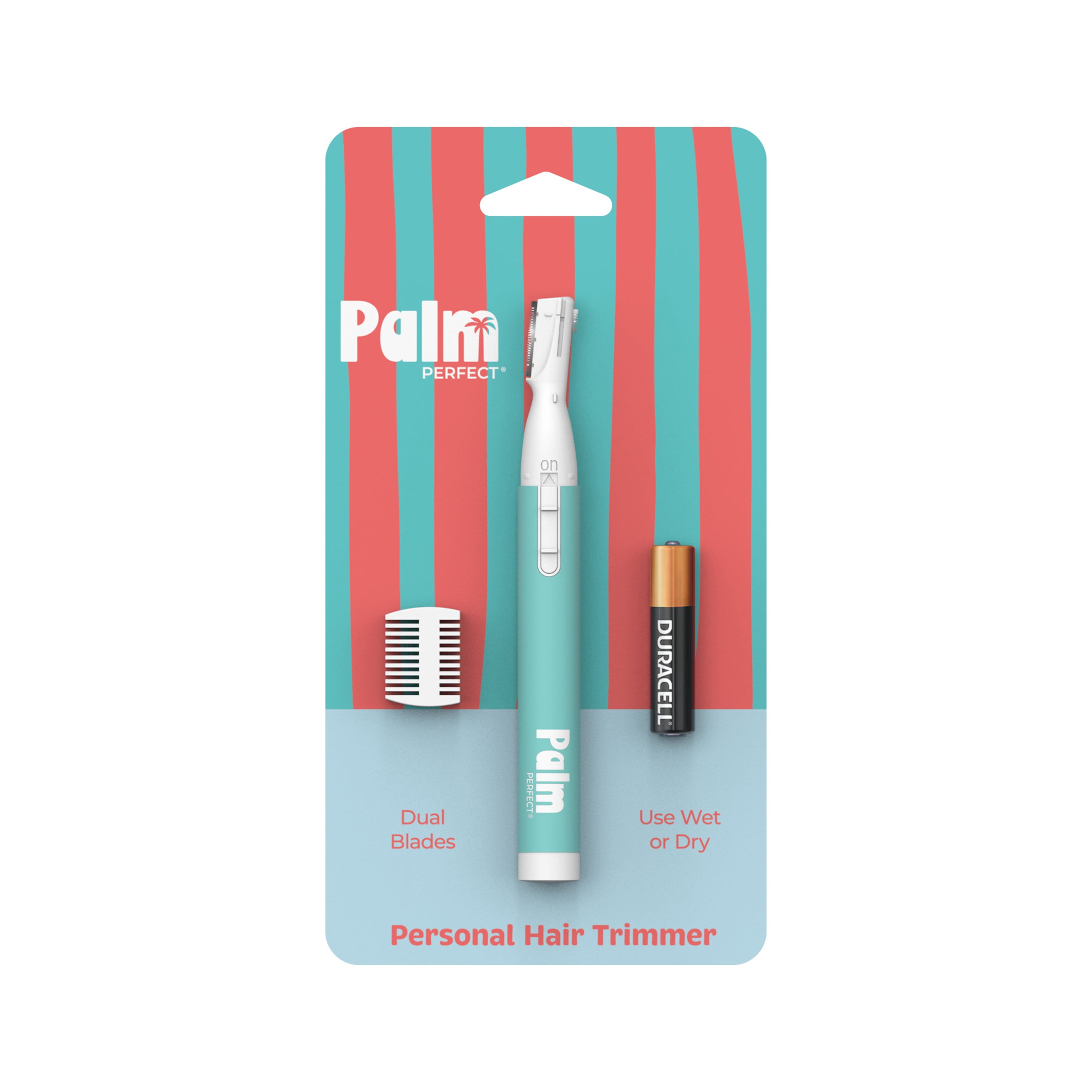palmperfect Battery-Operated Female Hair Trimmer, Personal Facial ...