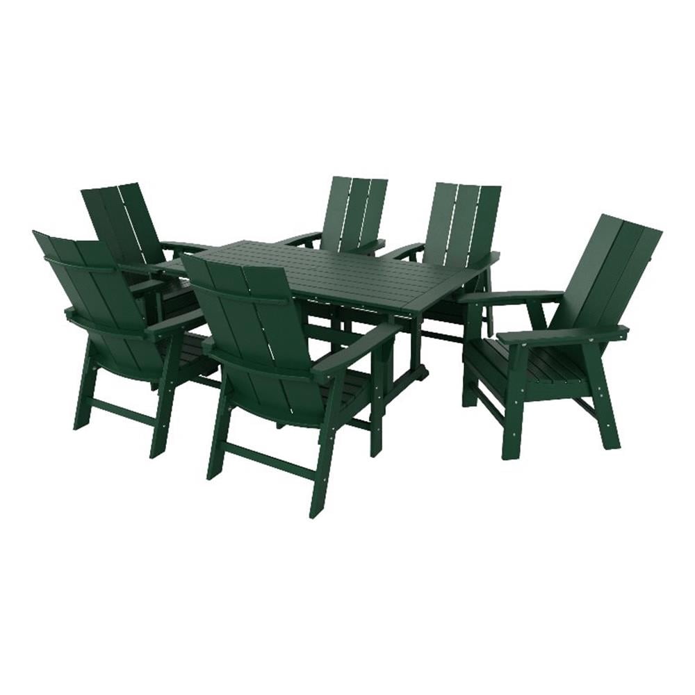 Palms 7-Piece Dining Table and Chair Set - Walmart.com