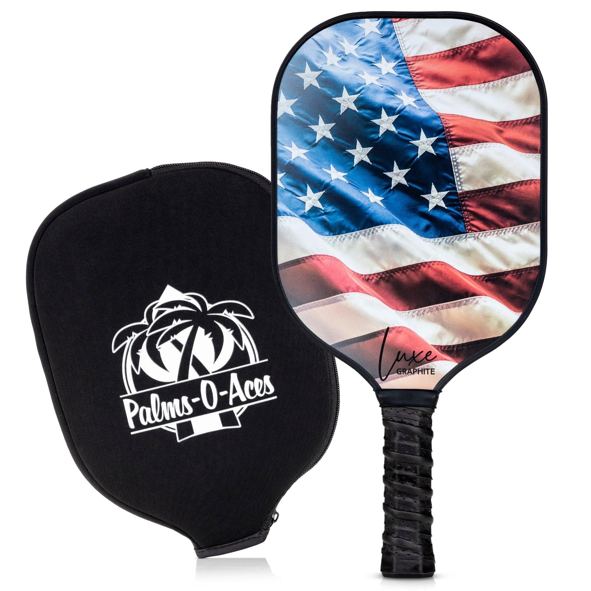 Palms-O-Aces New Luxe Lightweight Graphite Pickleball Paddle - The ...