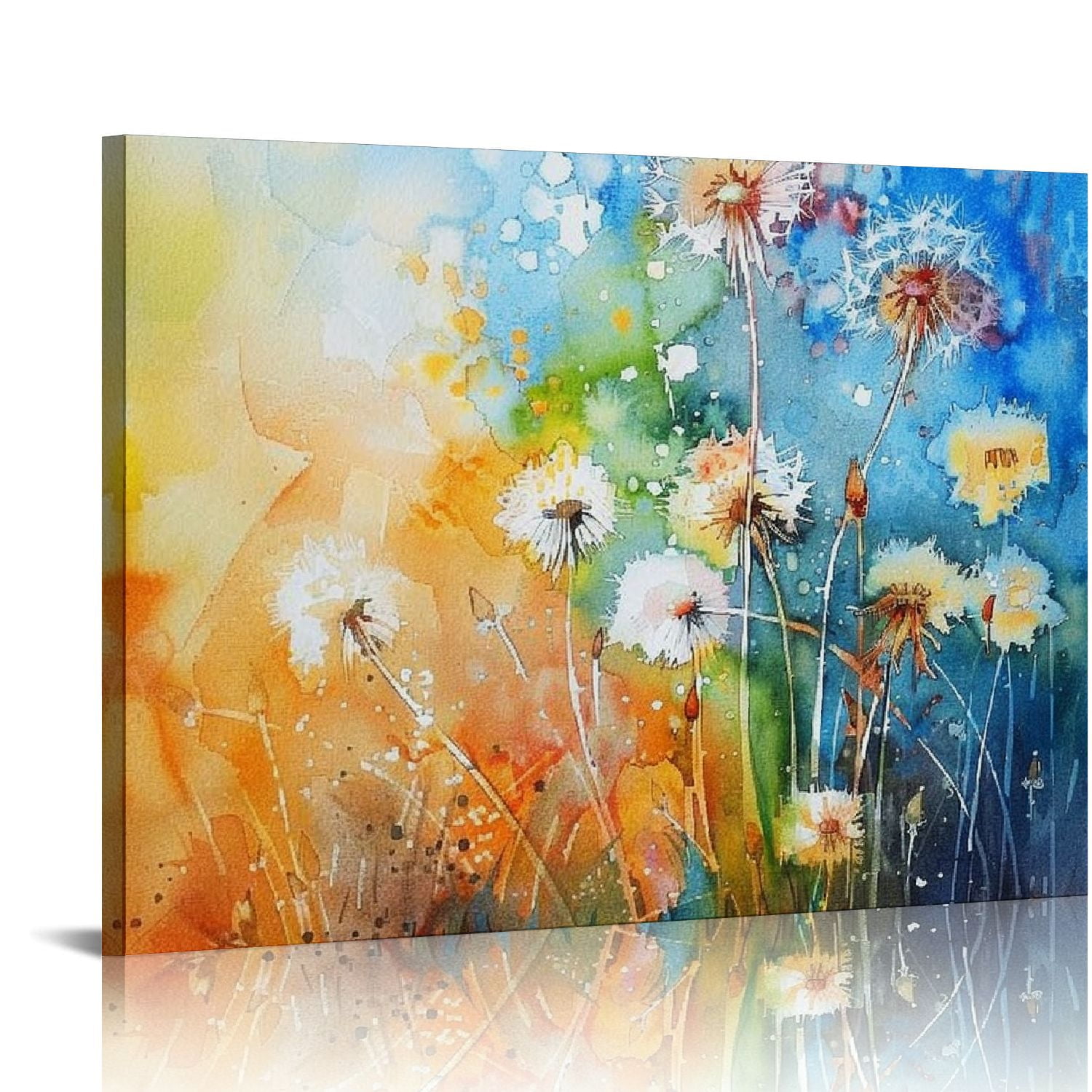 Palnkart Dandelion Field Fine Art Aesthetic Poster & Print Wall ...