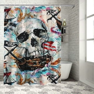 Pirate Ship Bathroom Pirate Bedroom Art Prints, Kids Bathroom Wall
