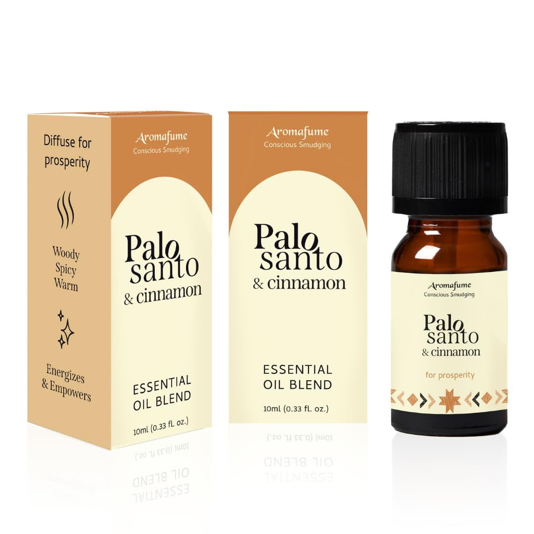 Palo Santo & Cinnamon Essential Oil Diffuser Blend by Aromafume | 3 x ...
