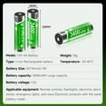 Palogreen AA USB Rechargeable Battery 4-Pack 1.5V Type-C Lithium Double ...