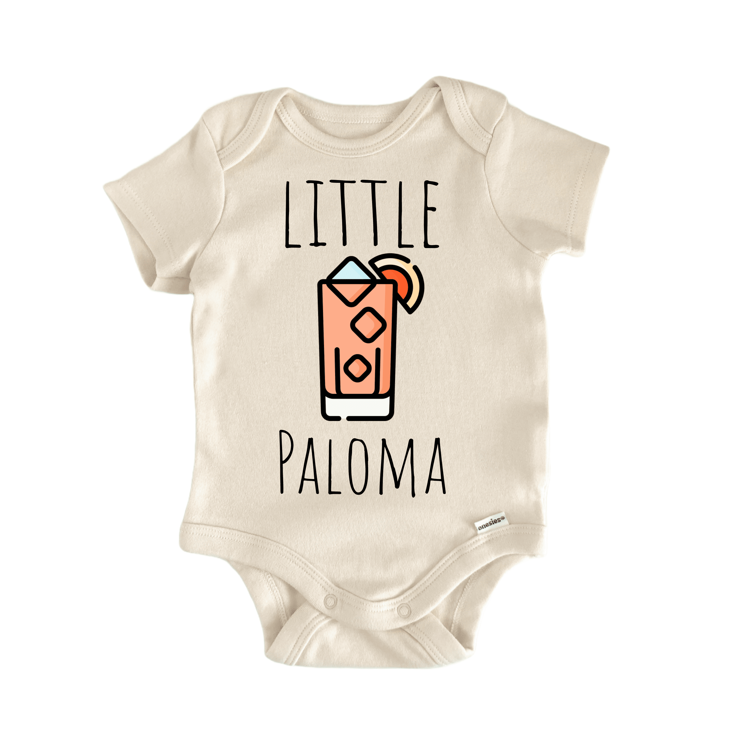 Paloma Grapefruit Newborn Baby Bodysuit - Walmart.com