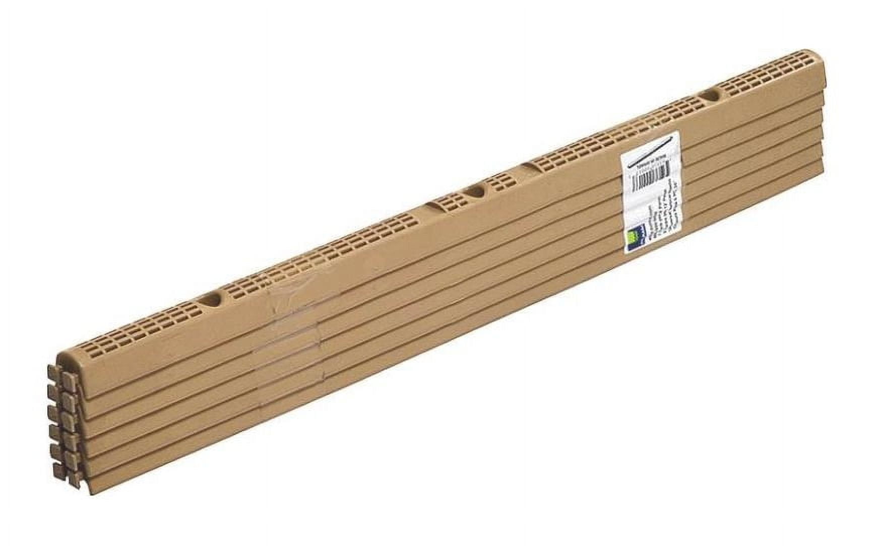 SUNTUF Vertical Closure Strips, Plastic, 24 in, Beige, 6-Pack - Walmart.com