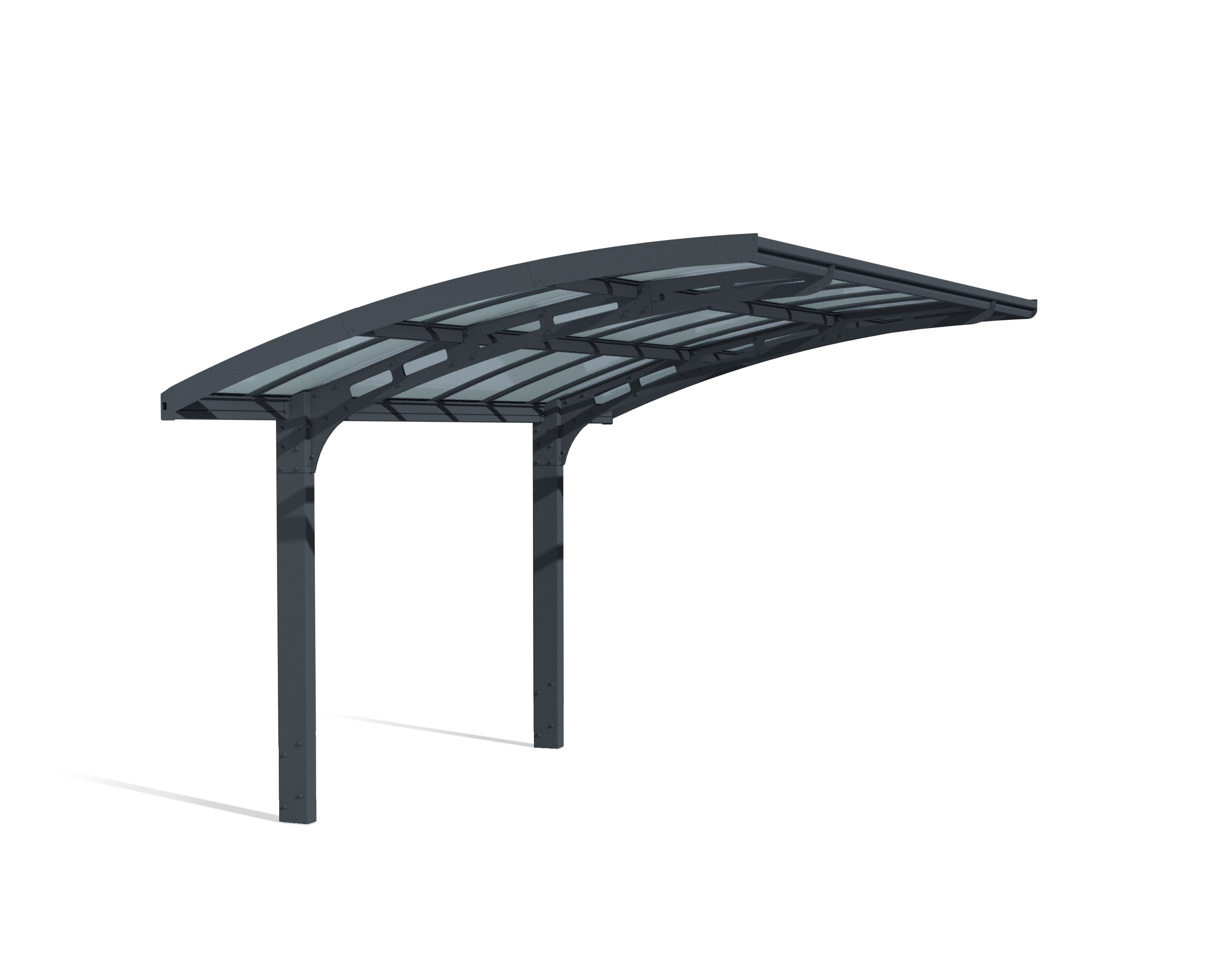 Palram - Canopia Arizona Breeze 5000 10' x 16' Carport - Gray - Walmart.com