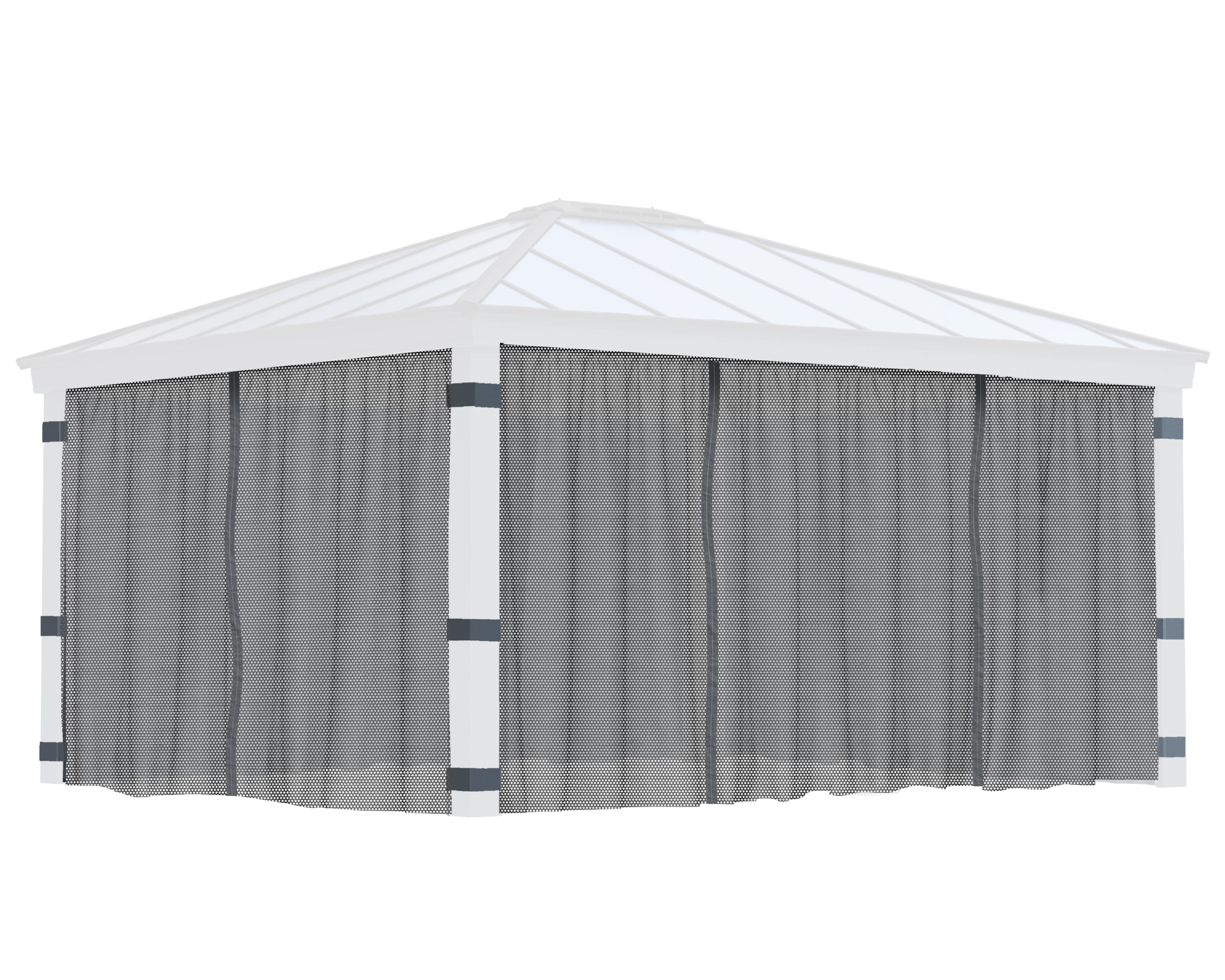 Palram - Canopia Dallas 14' x 16' Netting Set - 4 Piece - Walmart ...