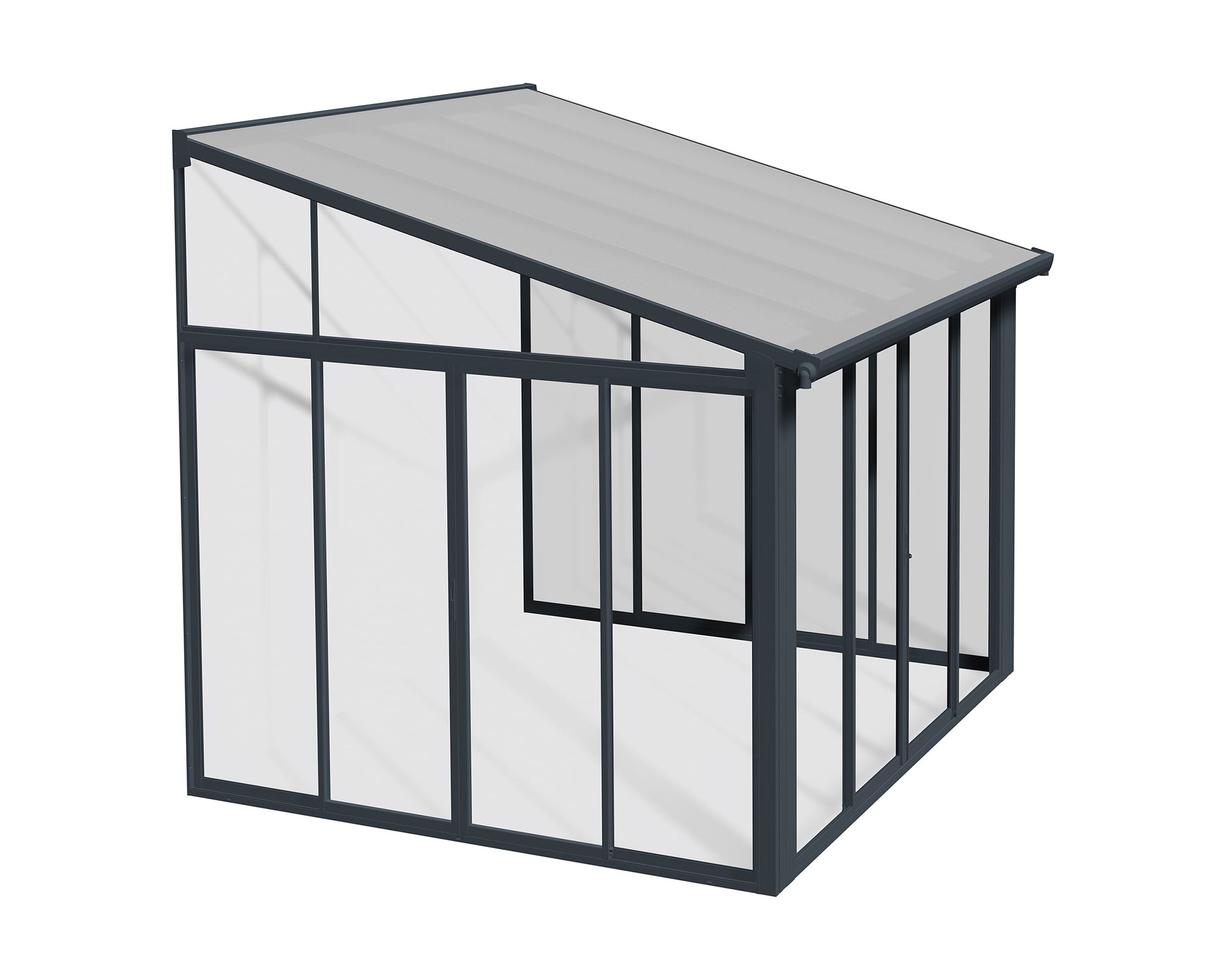 Palram - Canopia SanRemo 10'x10' Heavy Duty, Waterproof Patio Enclosure ...