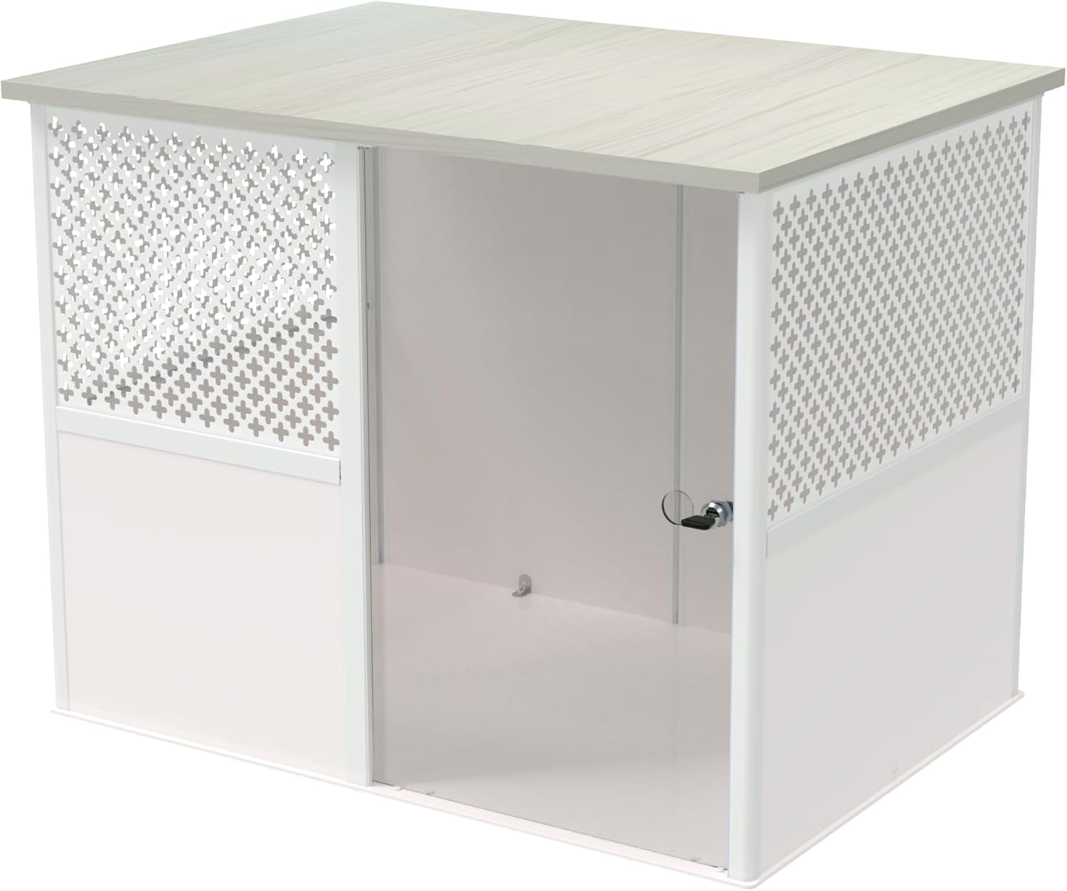 Palram Pets Niko Dog Crate for Medium Dogs, Furniture Style Dog Cage ...