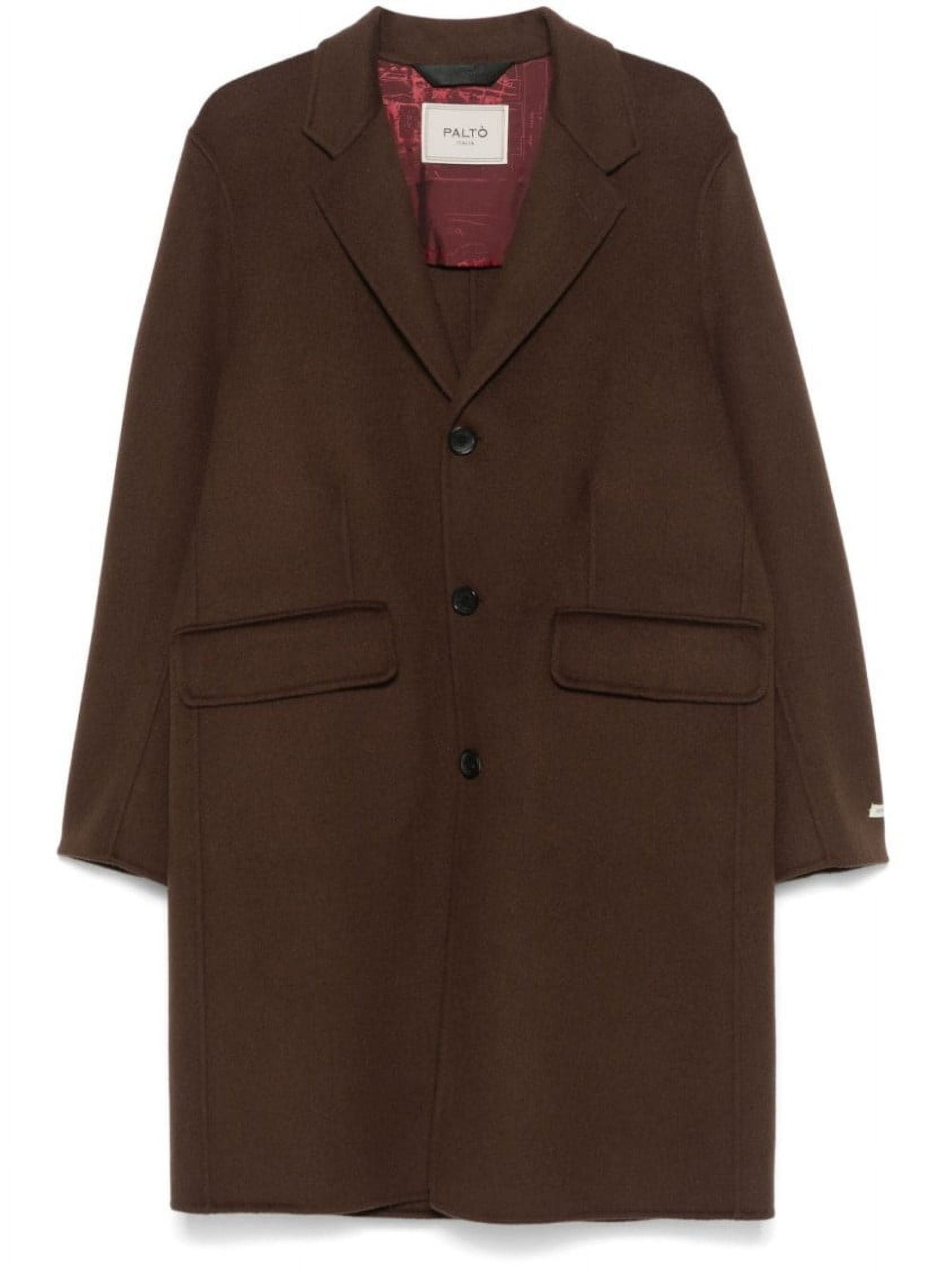Paltò Male Salvatore Coat Brown Sizes IT 34-64 - Walmart.com