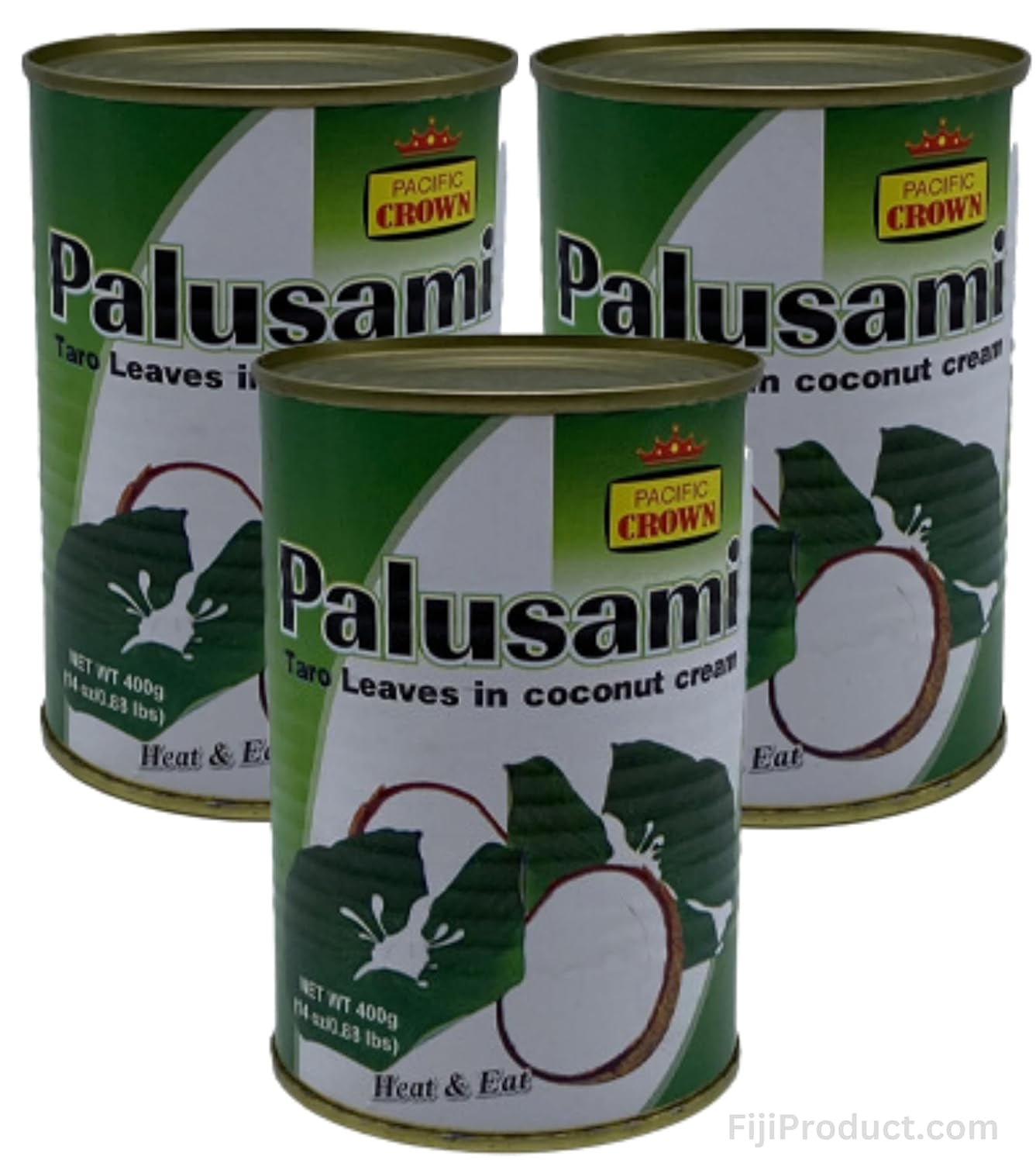 Palusami - (Pack Of 3 x 400g Can) A Taro Leaves in Coconut Cream, Tasty ...