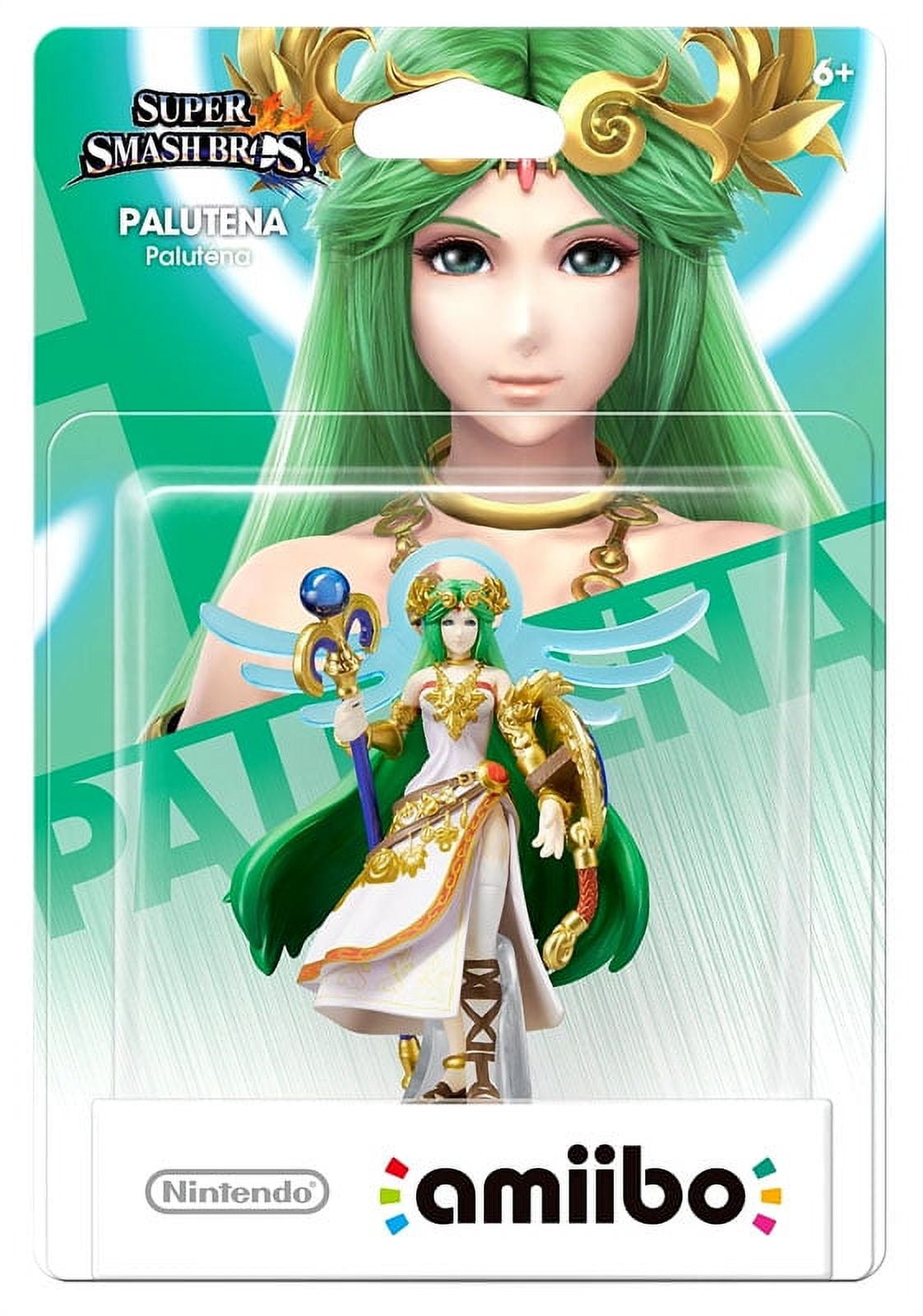 Nintendo Super Smash Bros. Series Palutena amiibo Toy, 00045496892272 ...