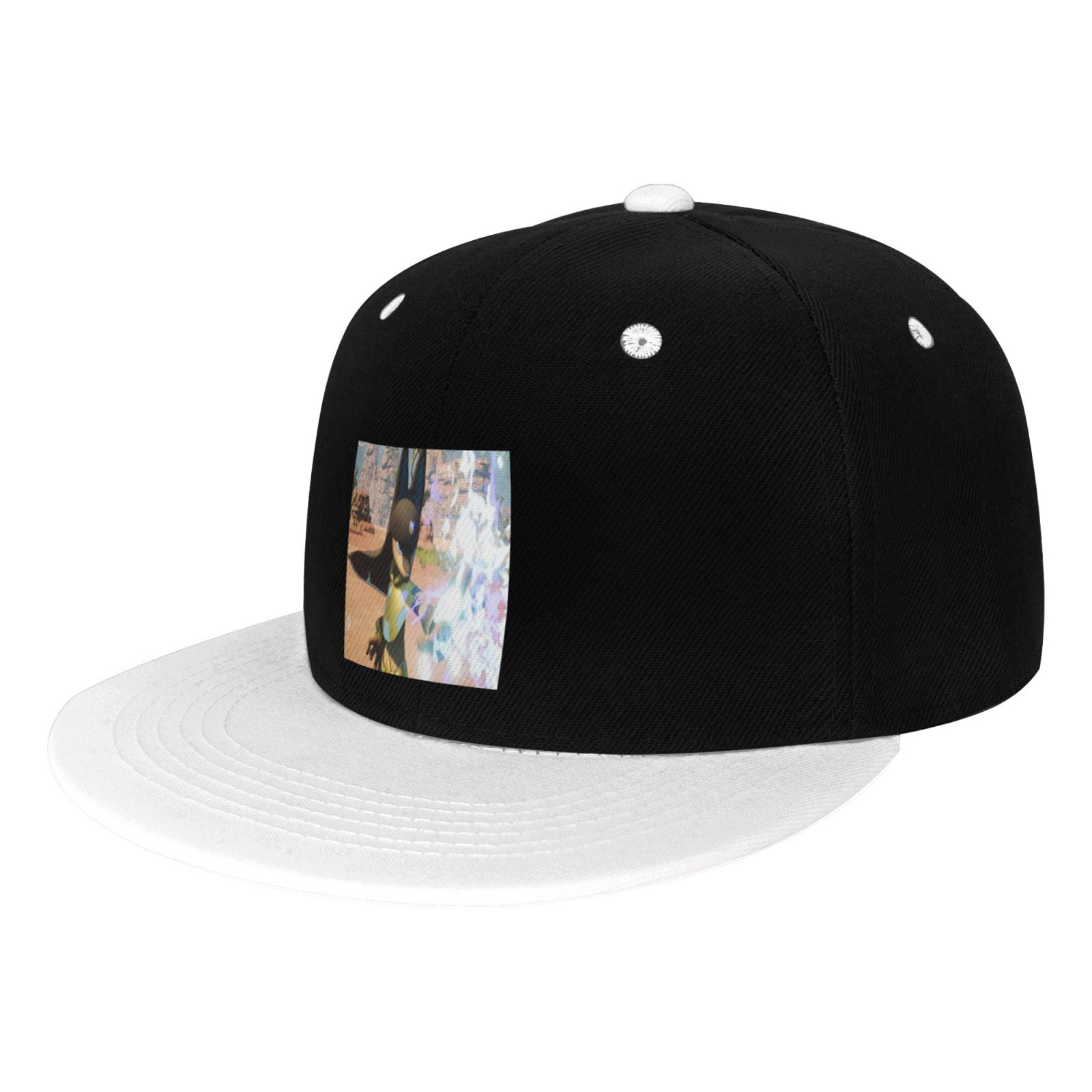 Palworld Classic Snapback Hat Hip Hop Caps Style Flat Bill Blank Adjustable Size Baseball Cap ...