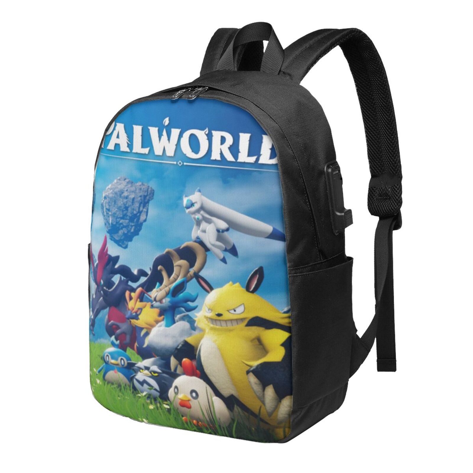 Palworld Game Poster Backpack Laptop Daypack School Bag Bookbag Student ...