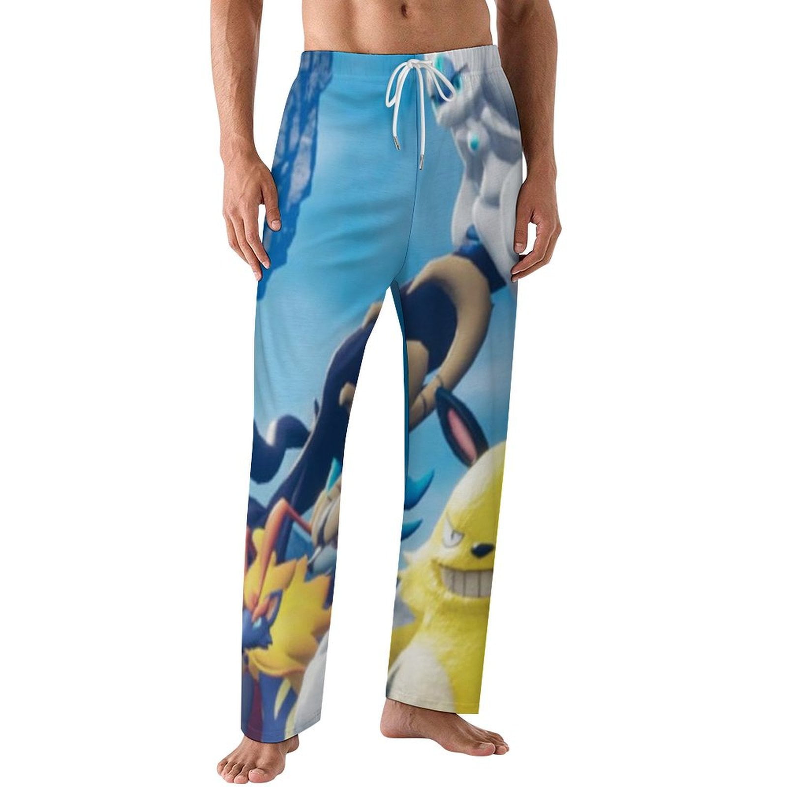 Palworld Game Poster Mens Pajama Pants Cozy Soft Lounge Sleep Pajamas ...