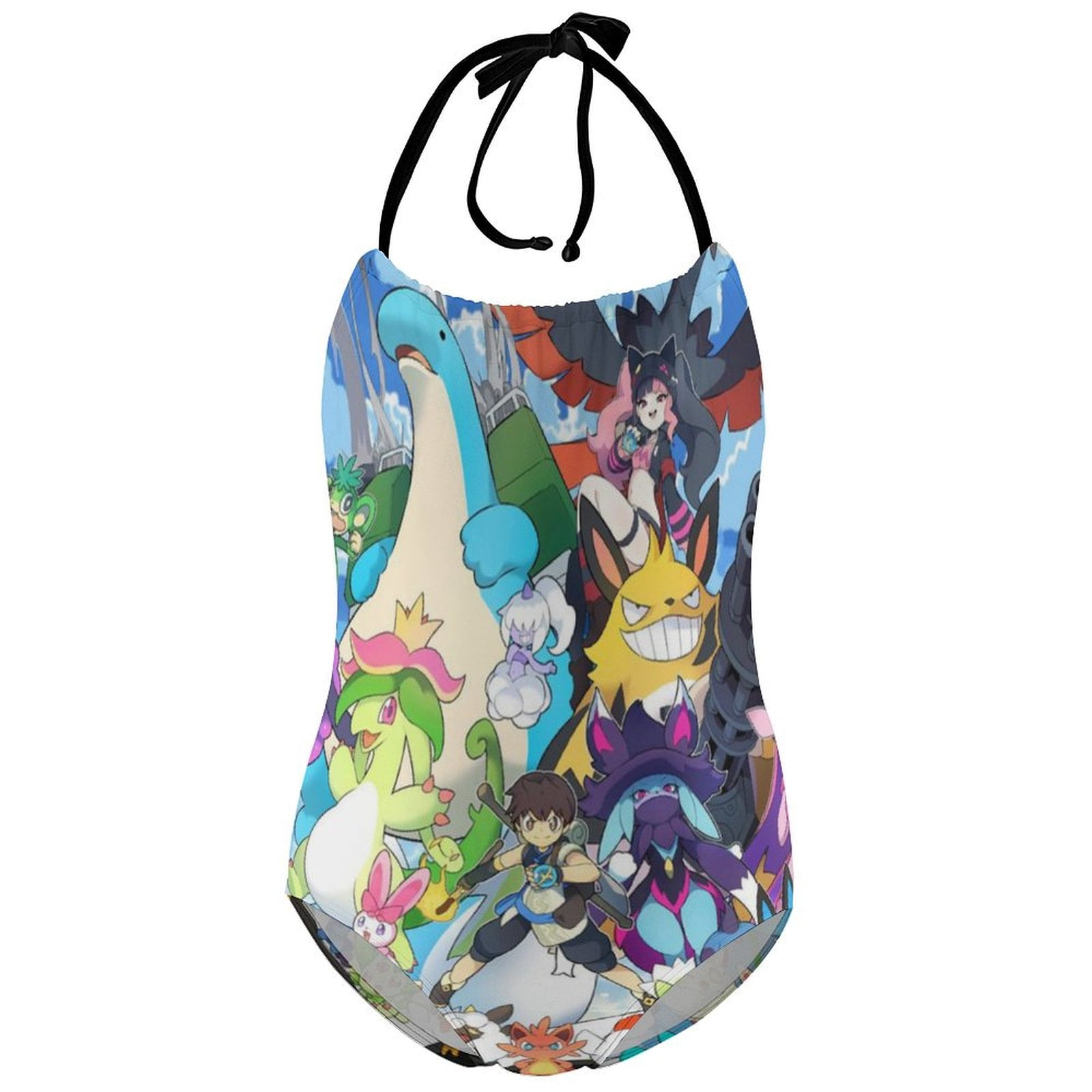 Palworld Girls One Piece Swimsuits Quick Dry Bathing Suit Swimwear ...