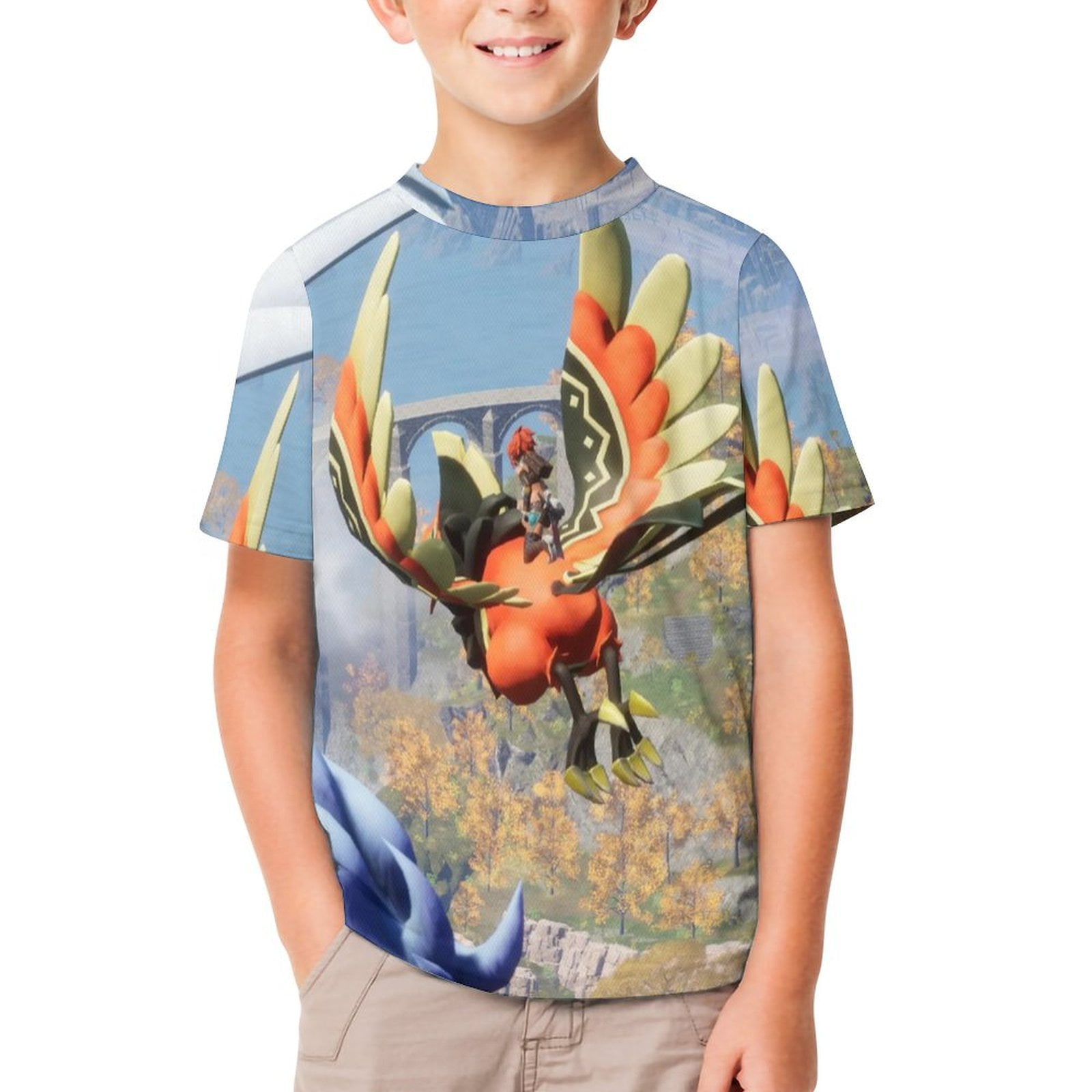 Palworld Kid's T-Shirt Short Sleeve T-Shirt Tops Summer Tee Shirt for ...