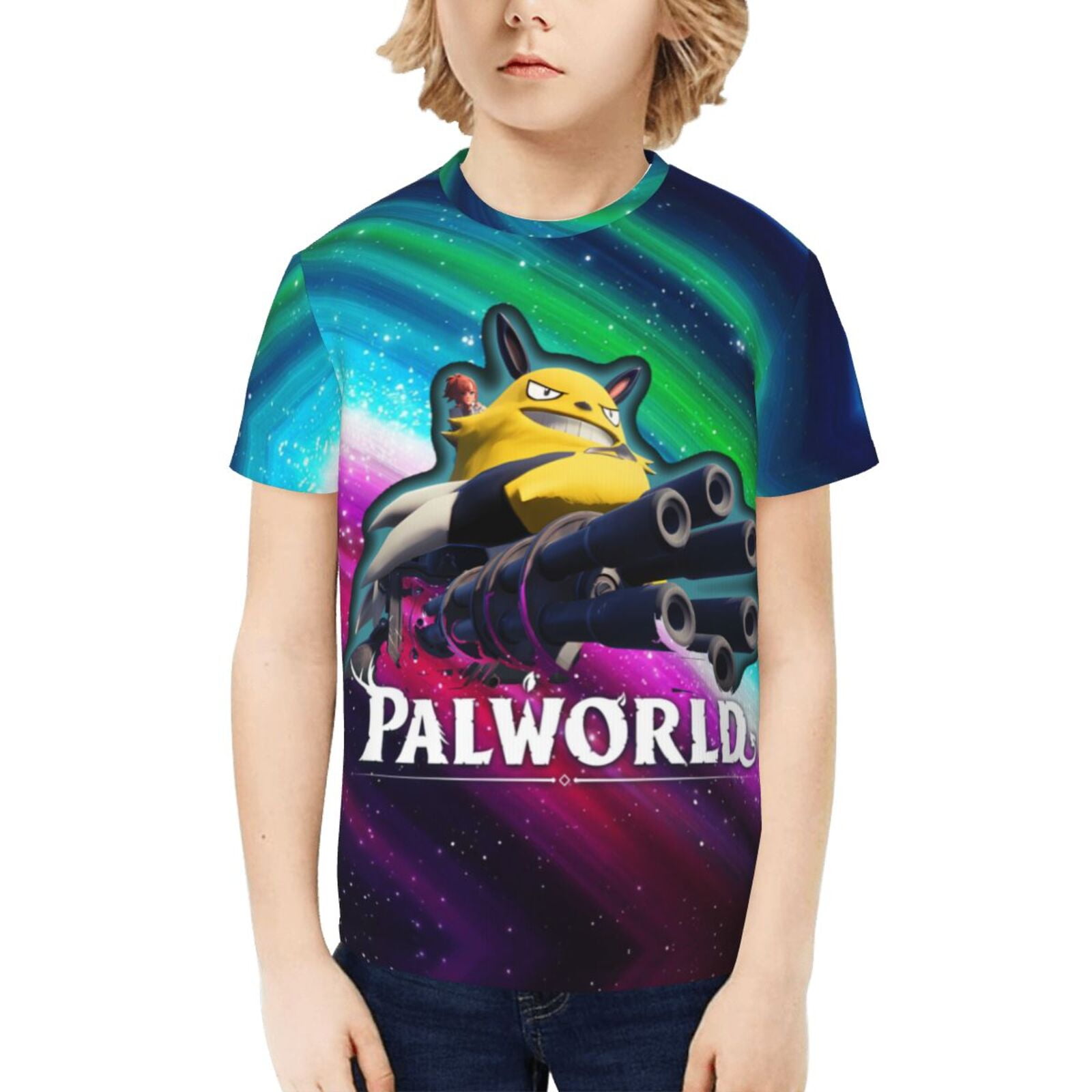 Palworld Kids T-Shirt 3d Printed Graphic T-Shirts Boys And Girls Short ...