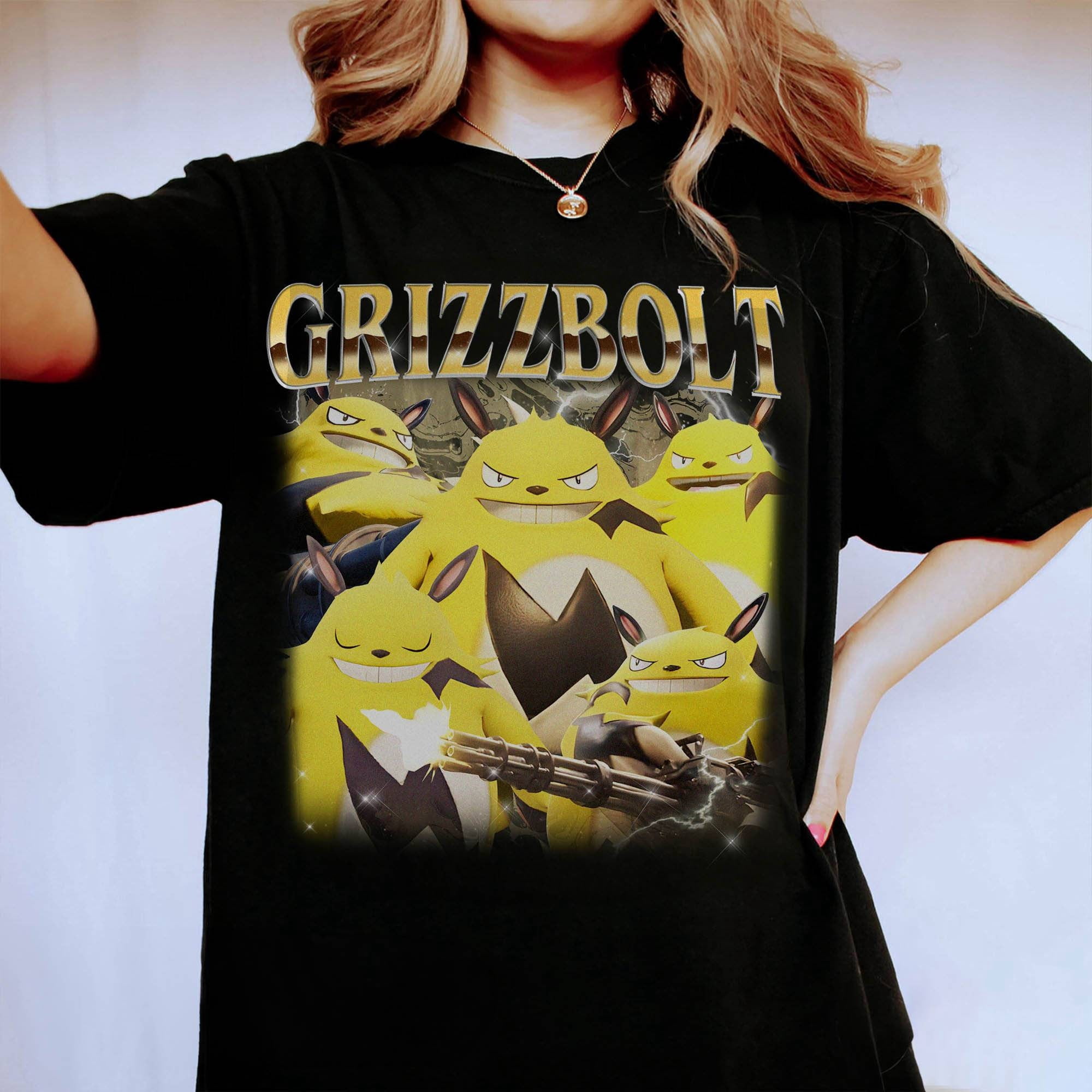 Palworld Shirt | Chikipi Grizzbolt Shirt | Palworld Video Game Shirt ...